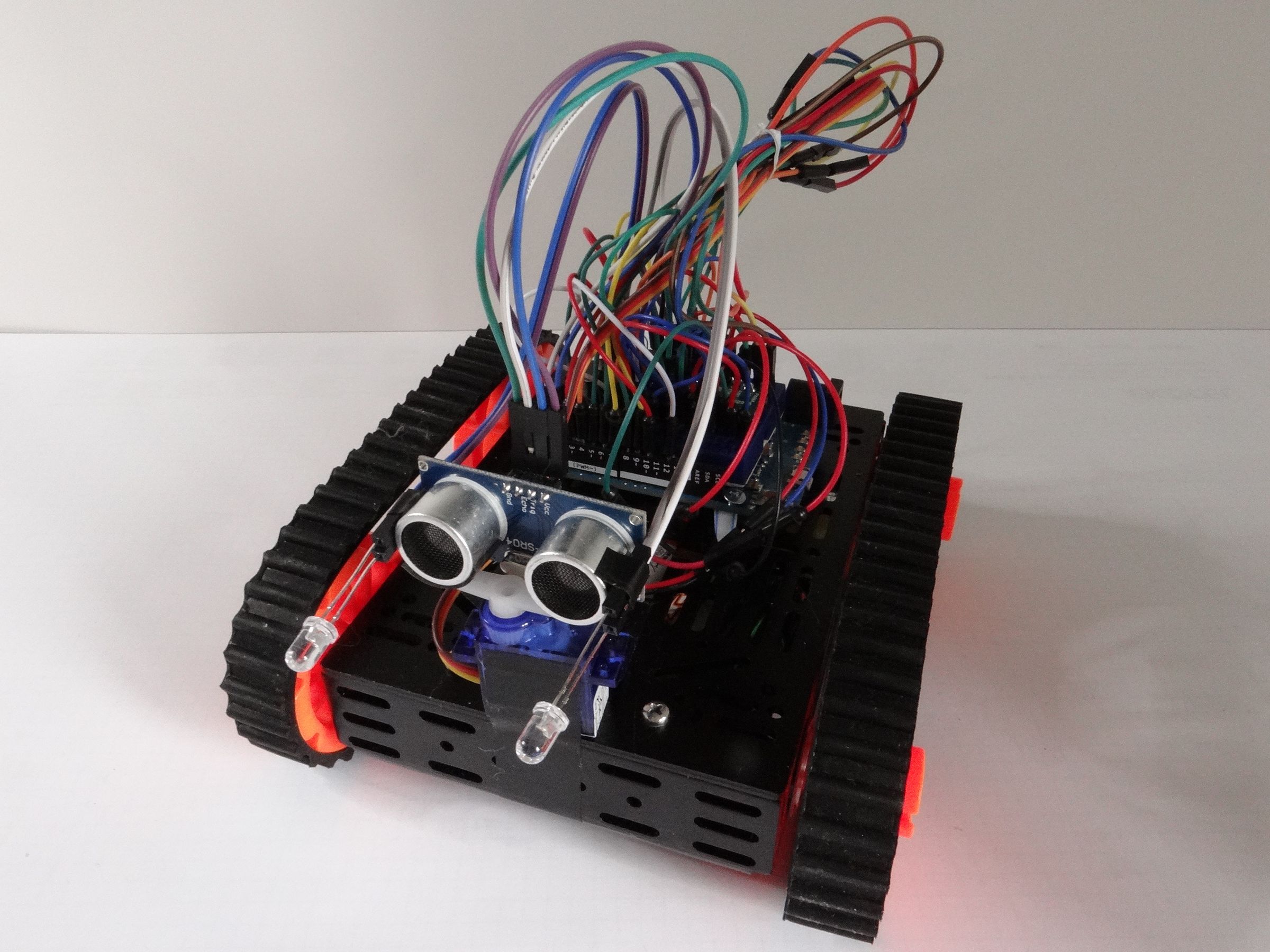 Arduino: Sensitive Robot : 6 Steps - Instructables