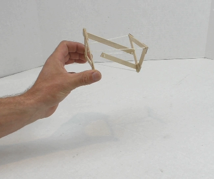 Impossible Structure , Simple Way to Make From Popsicle Sticks : 4 ...
