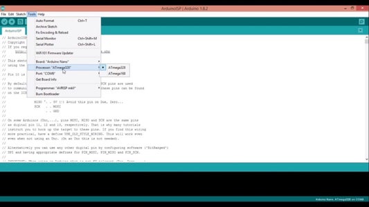 How to Burn Bootloader Onto Atmega328p-AU(SMD) : 5 Steps - Instructables