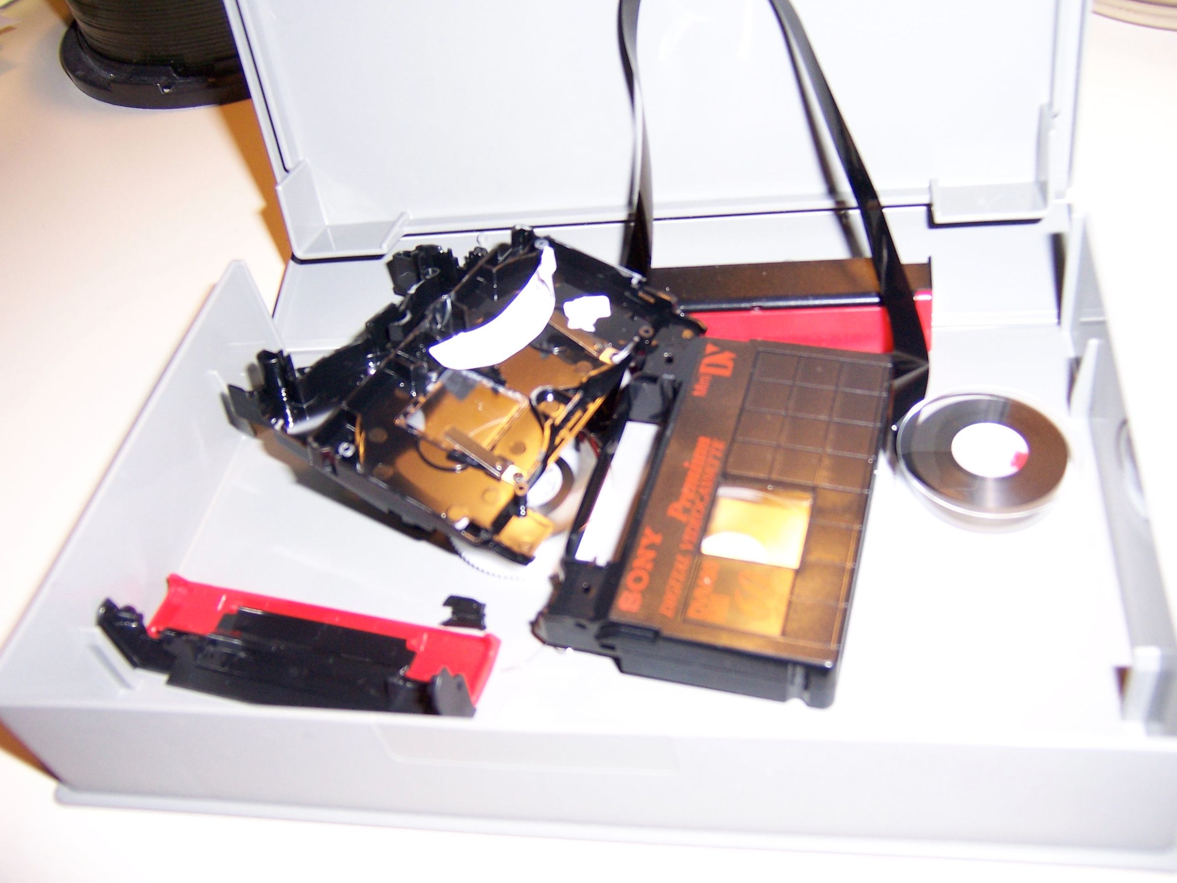 Salvage a Broken Mini DV Tape : 3 Steps (with Pictures) - Instructables