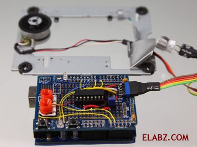 Stroboscope (zoetrope) Using Arduino and a Broken Xbox 360 DVD Drive ...