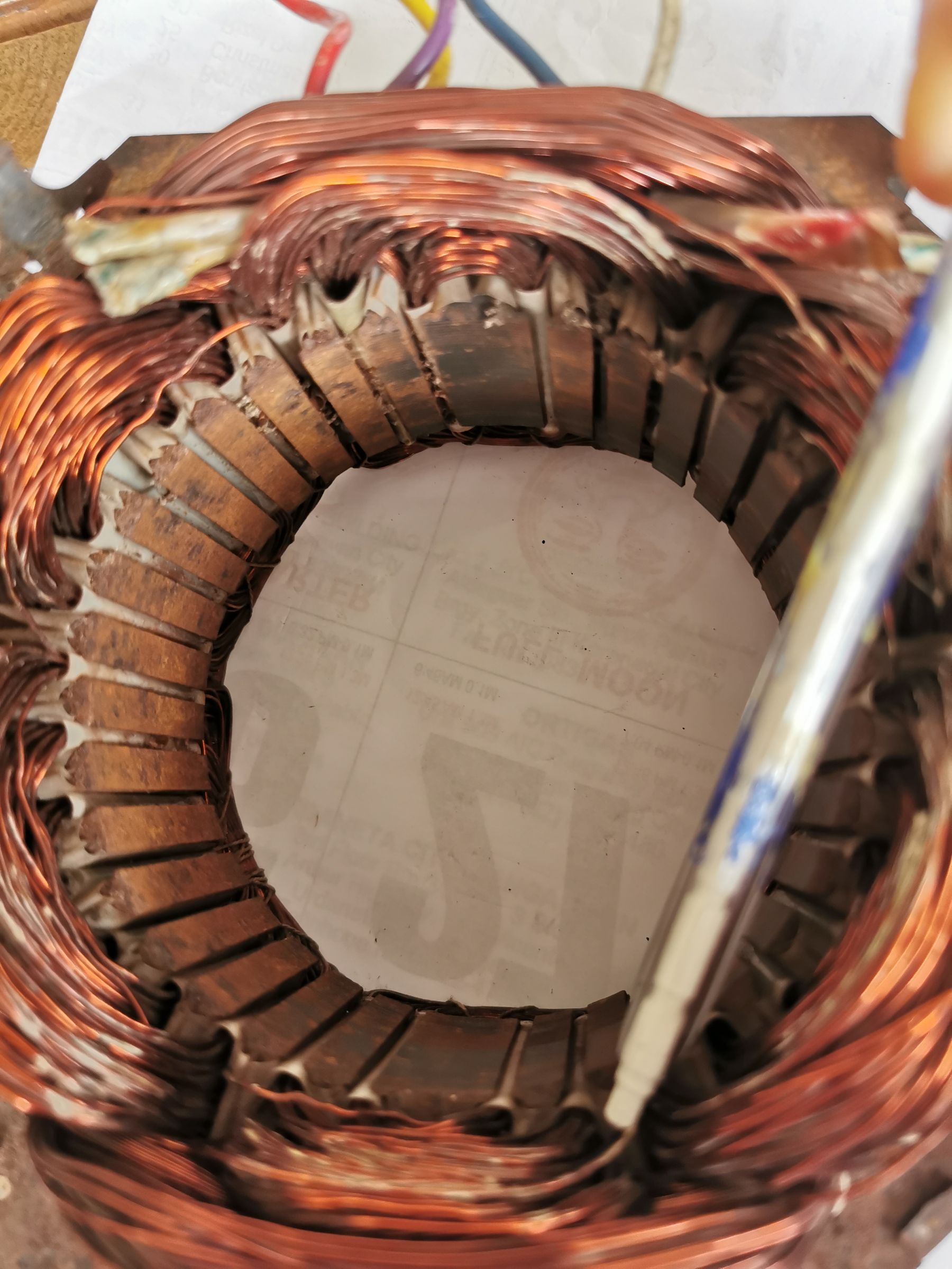 Rewinding and Renovation of the Electric Motor : 45 Steps (with ...