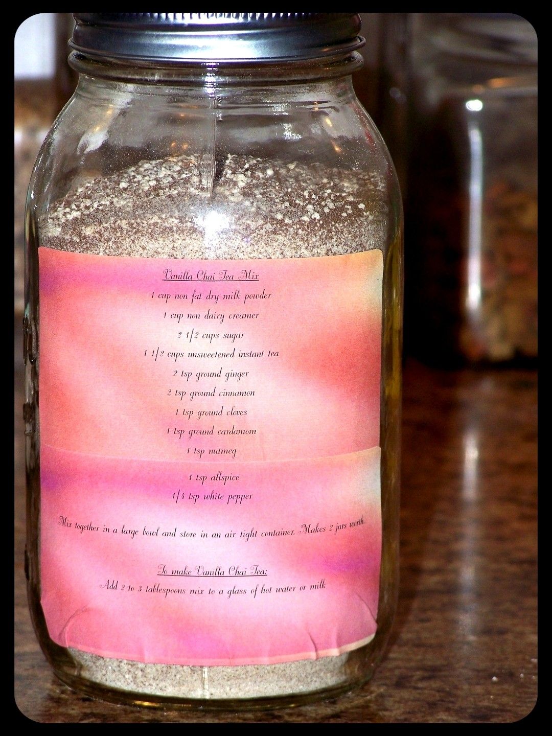 Instant Vanilla Chai Tea Mix : 3 Steps (with Pictures) - Instructables