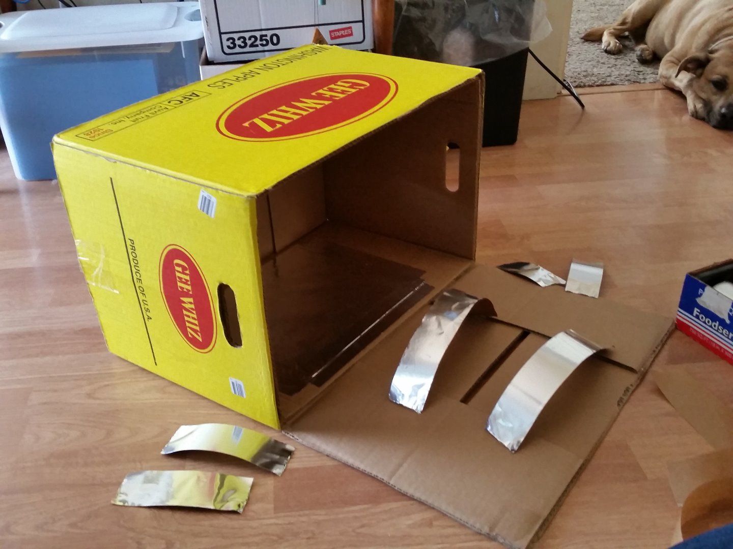 Make a Box Oven the Girl Scout Way : 8 Steps (with Pictures ...