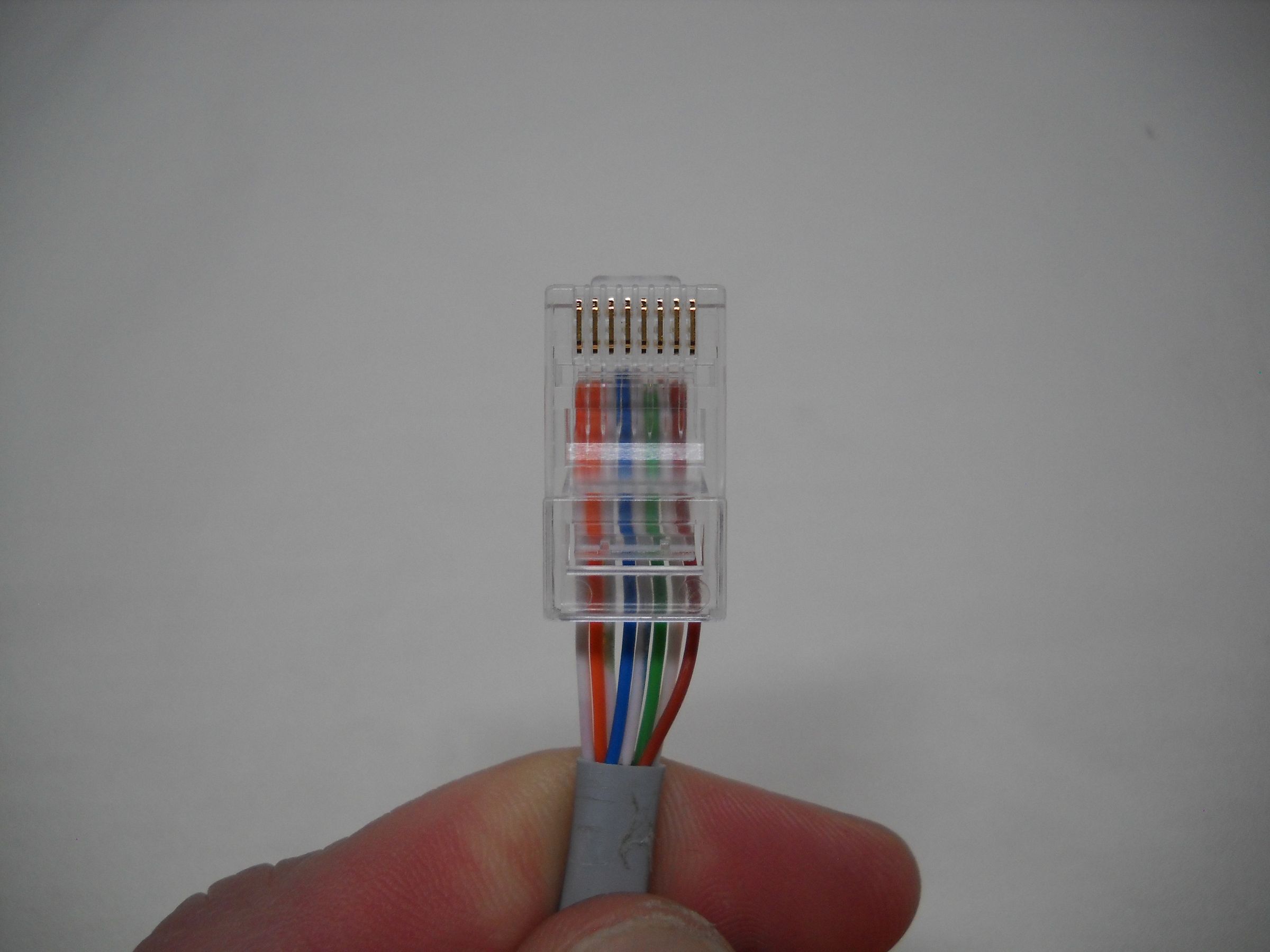 Terminating an Ethernet (CAT5e/CAT6) Cable : 6 Steps - Instructables