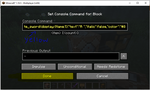 Minecraft Item Name Gradient! : 8 Steps - Instructables