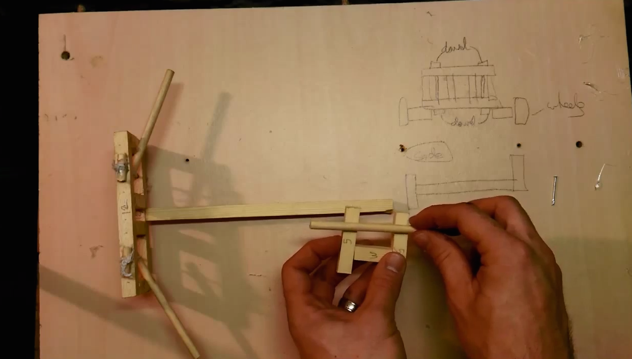 How to Make a Model Roman Ballista (Torsion Powered) : 9 Steps ...