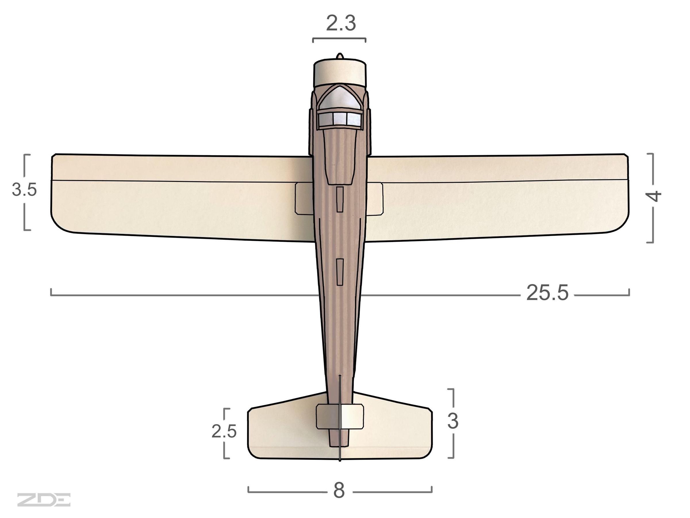 Cardboard Cruiser Card Stock Airplane : 8 Steps (with Pictures ...