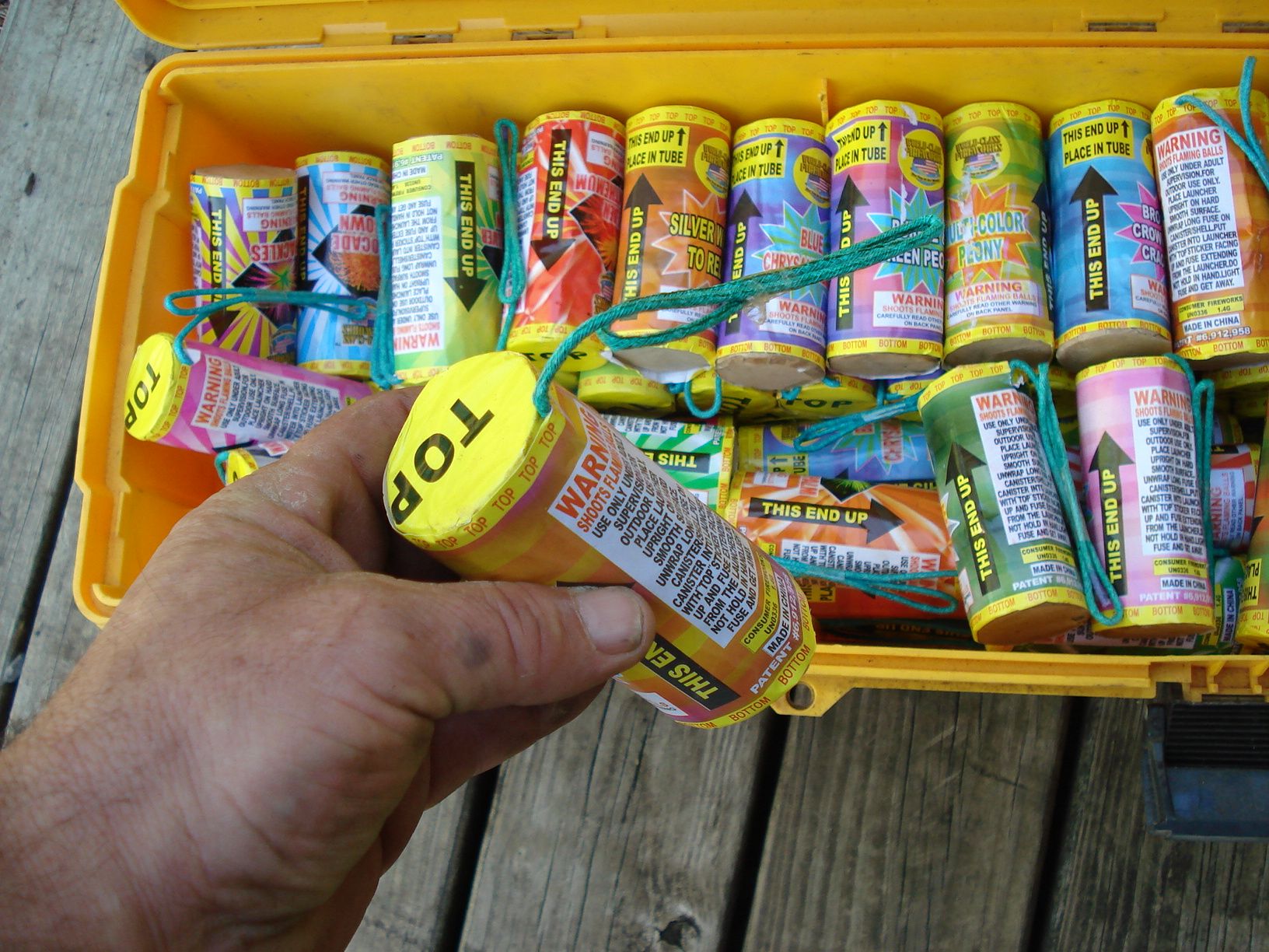 Wireless Remote Fireworks Tube Rack Diplay : 9 Steps (with Pictures ...