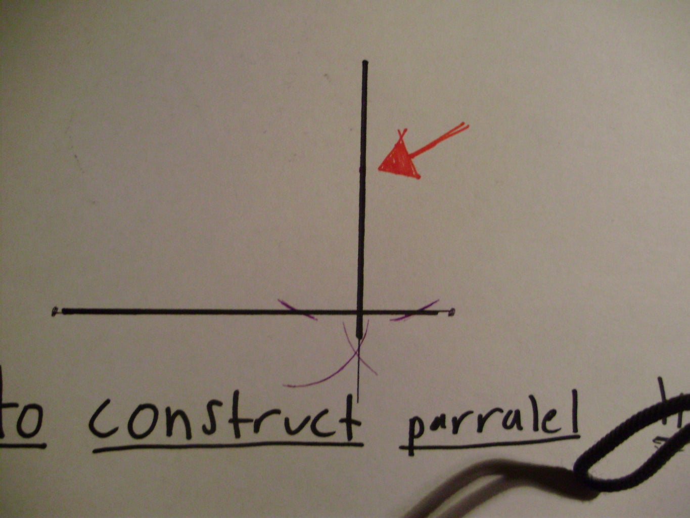 How To Construct Two Parallel Lines 4 Steps Instructables