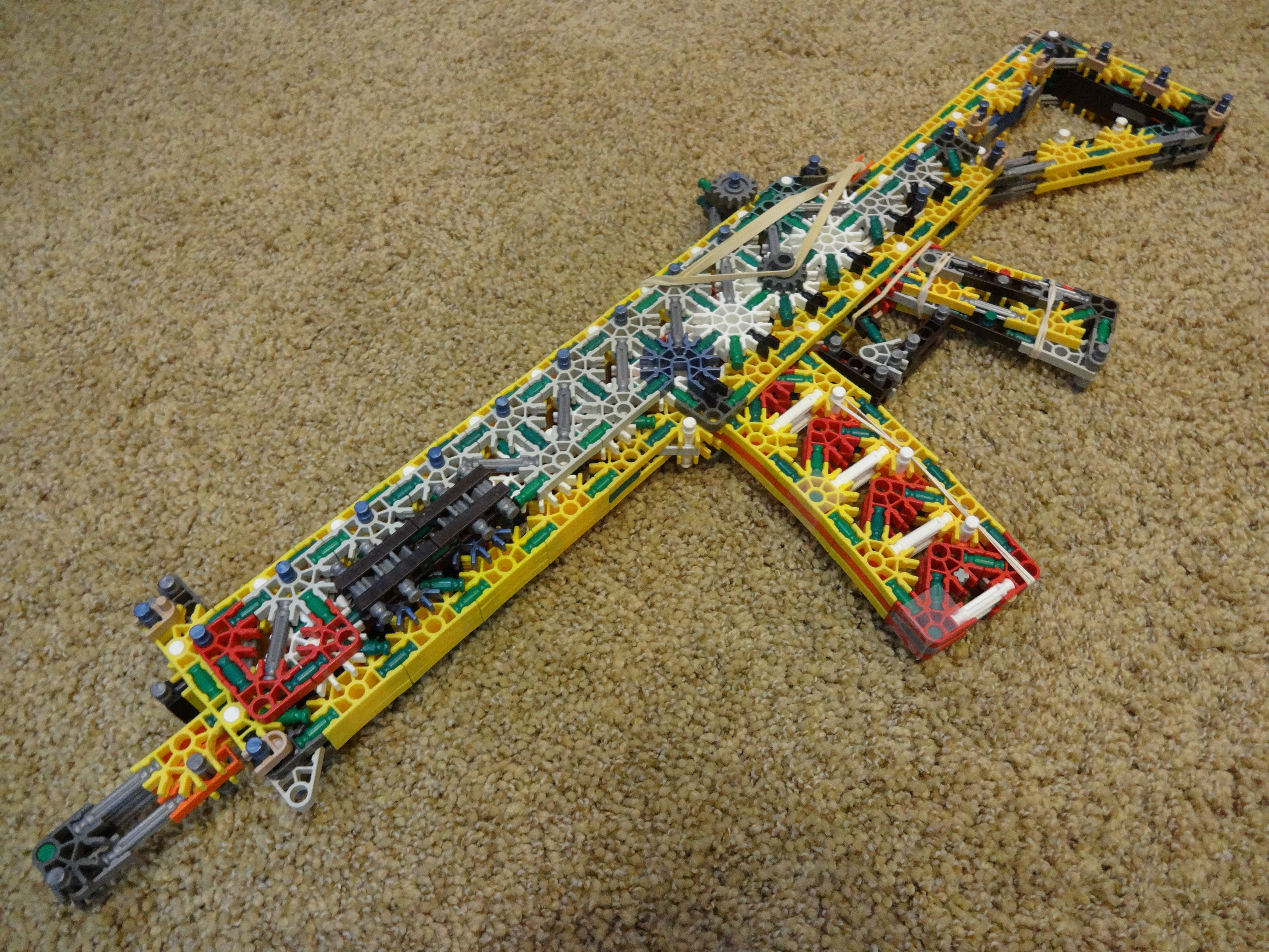K'NEX Gun: Reliable (R3) (Build) : 10 Steps - Instructables