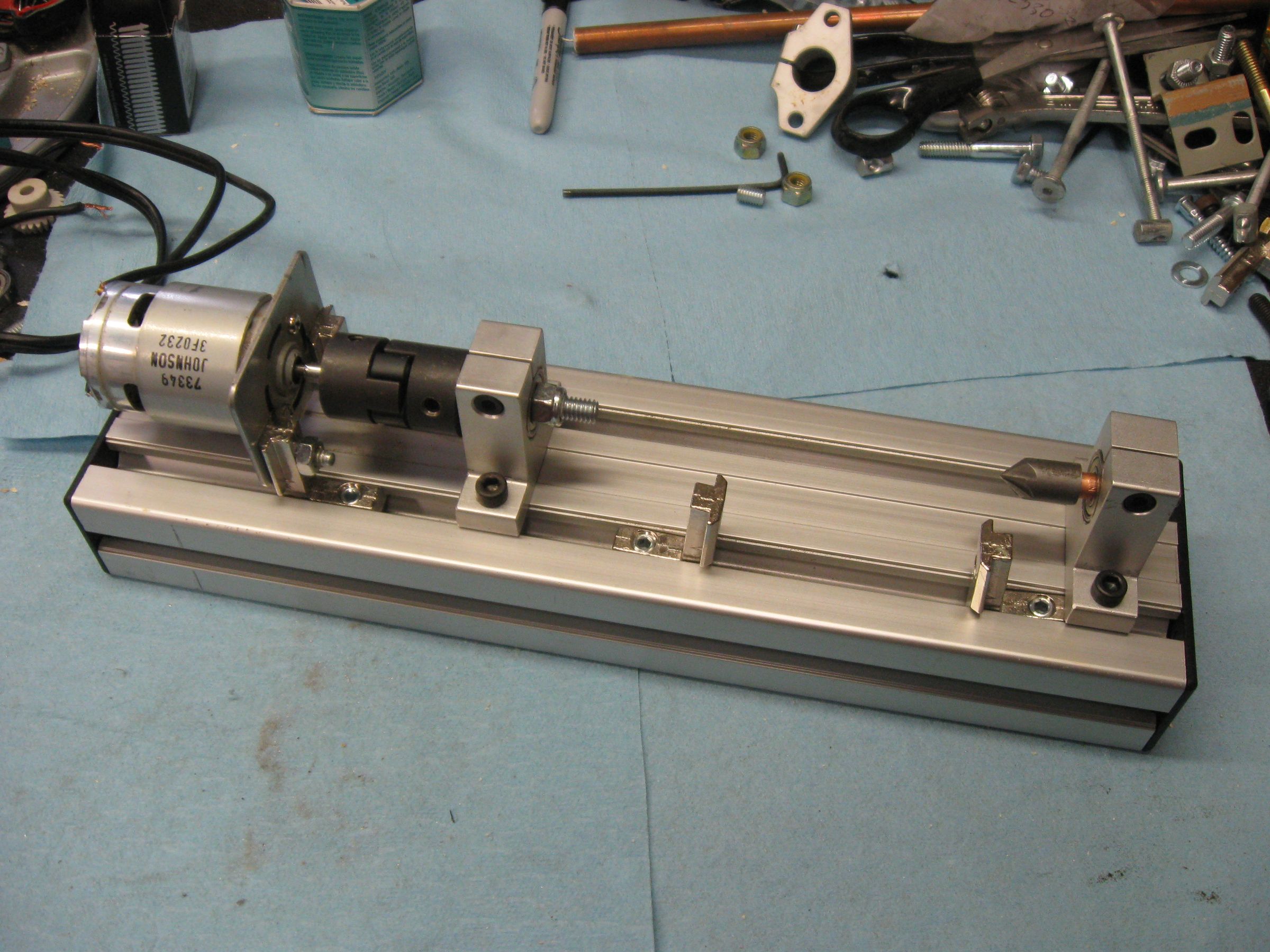 Mini Metal Lathe : 9 Steps (with Pictures) - Instructables