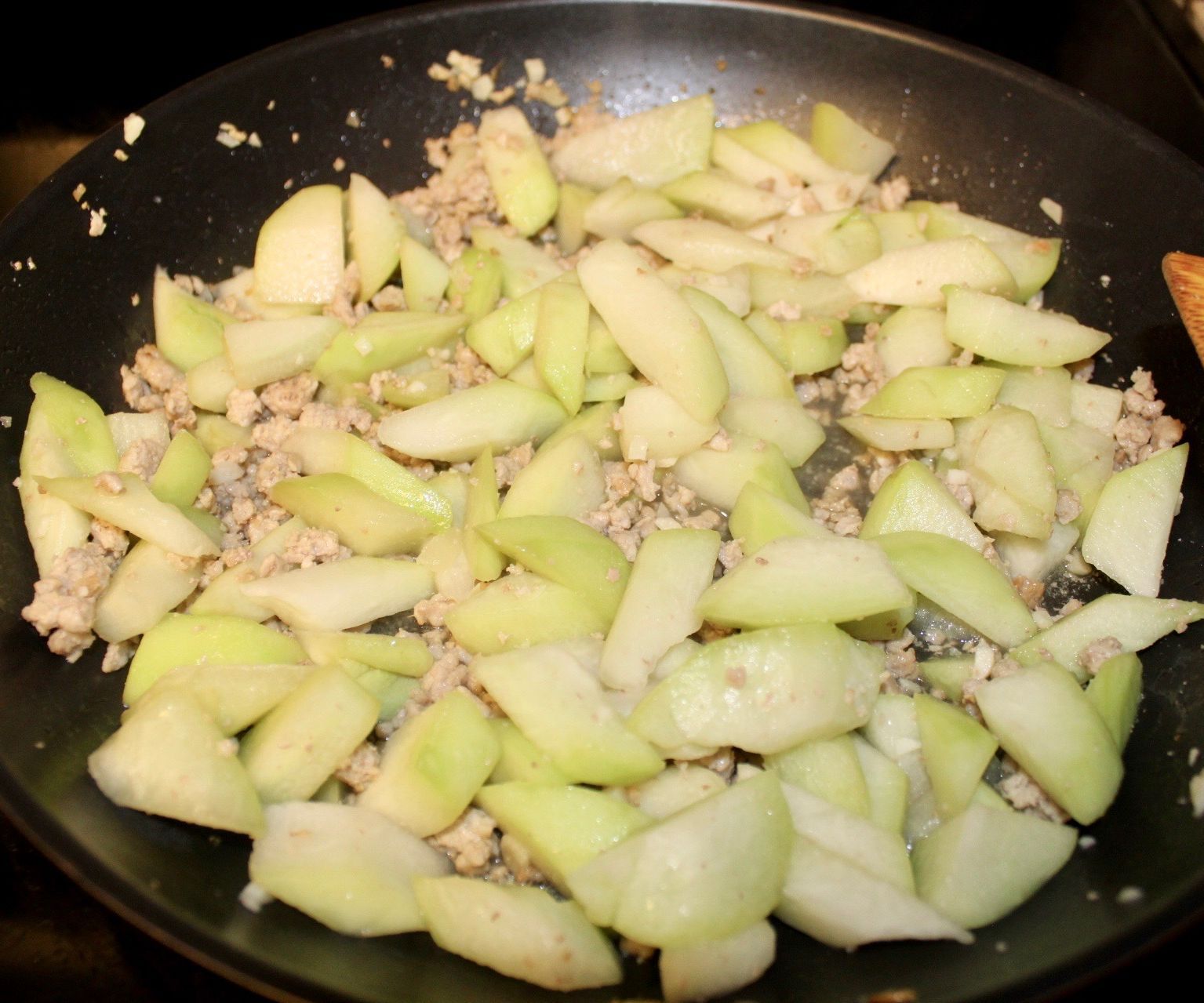 Ginisang Sayote (Stir Fried Chayote) : 5 Steps (with Pictures ...