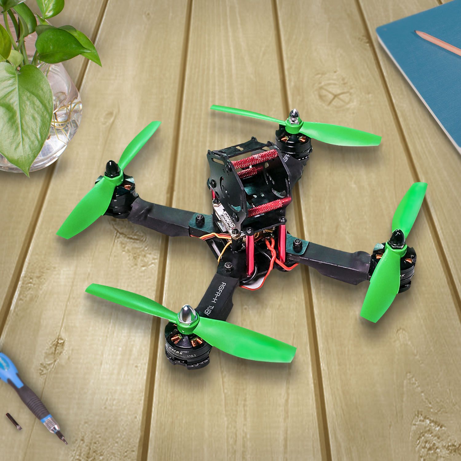 How to Mount CC3D Flight Controller to Quadcopter (Assembly, Wiring ...