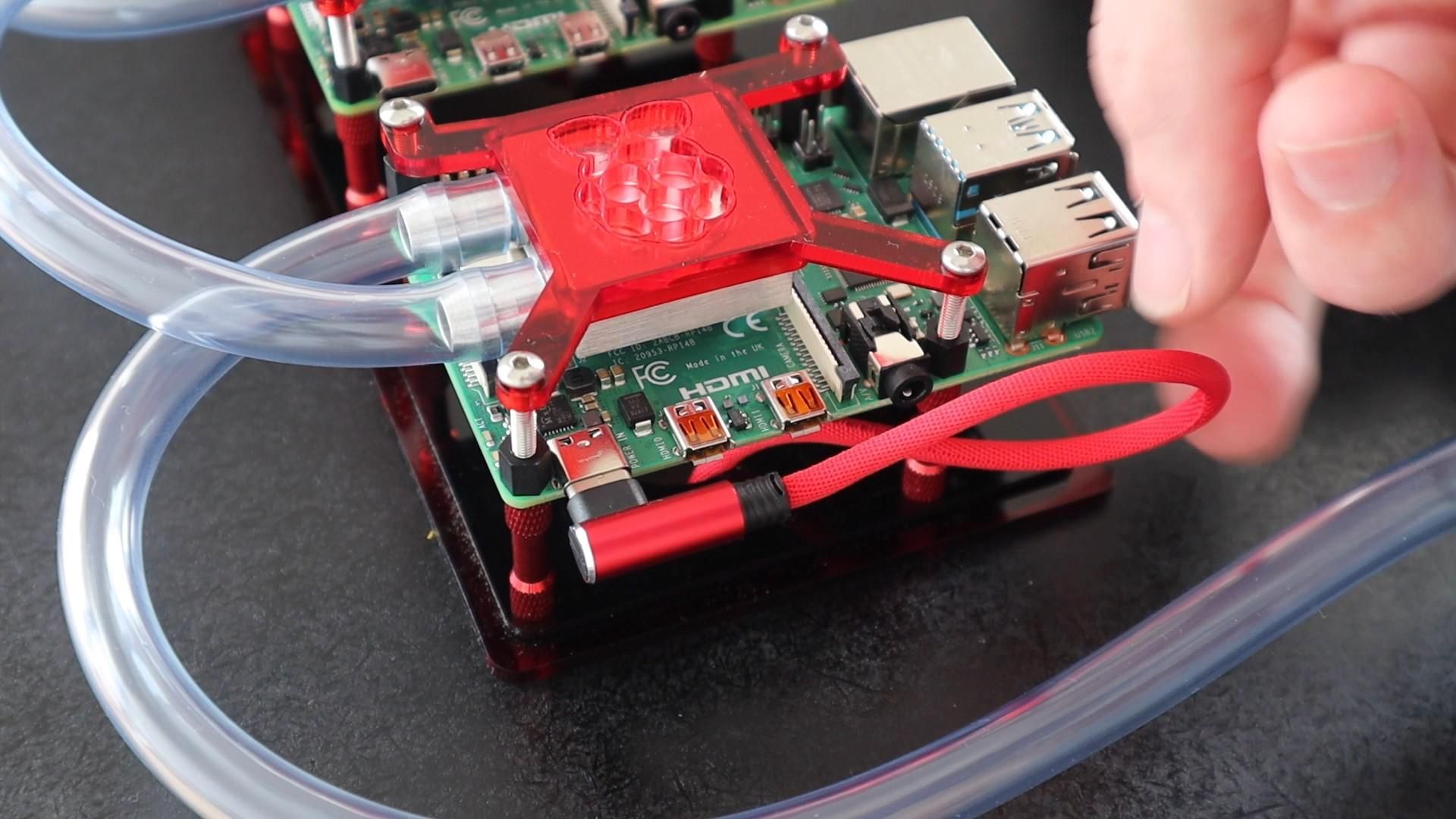 Water-Cooled Raspberry Pi 4 Cluster : 14 Steps (with Pictures ...