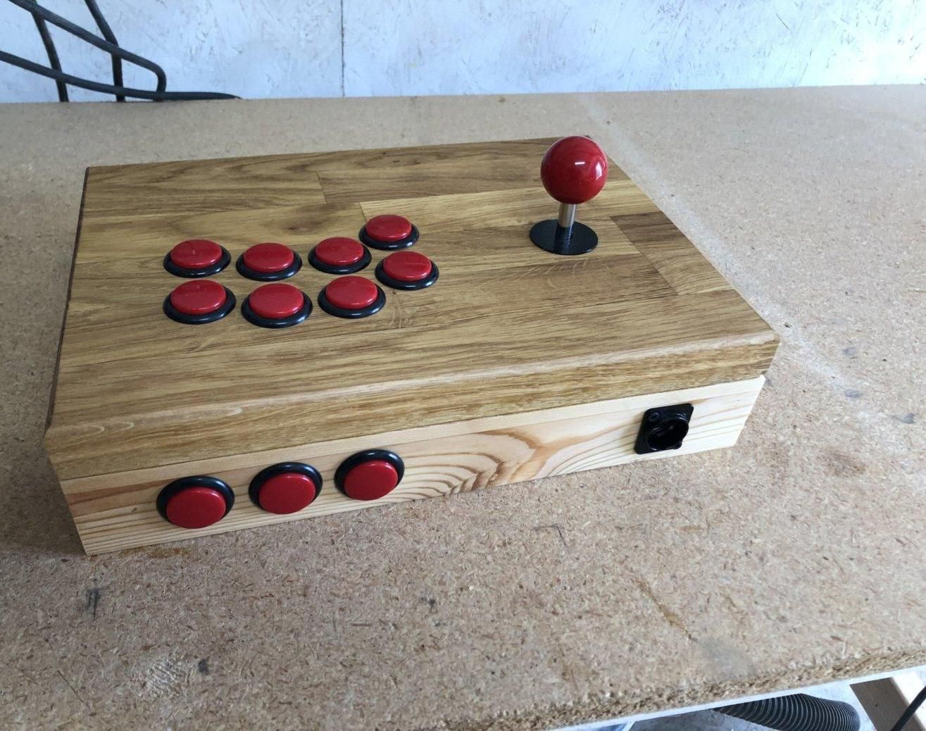 Simple Wood Arcade Stick : 8 Steps (with Pictures) - Instructables