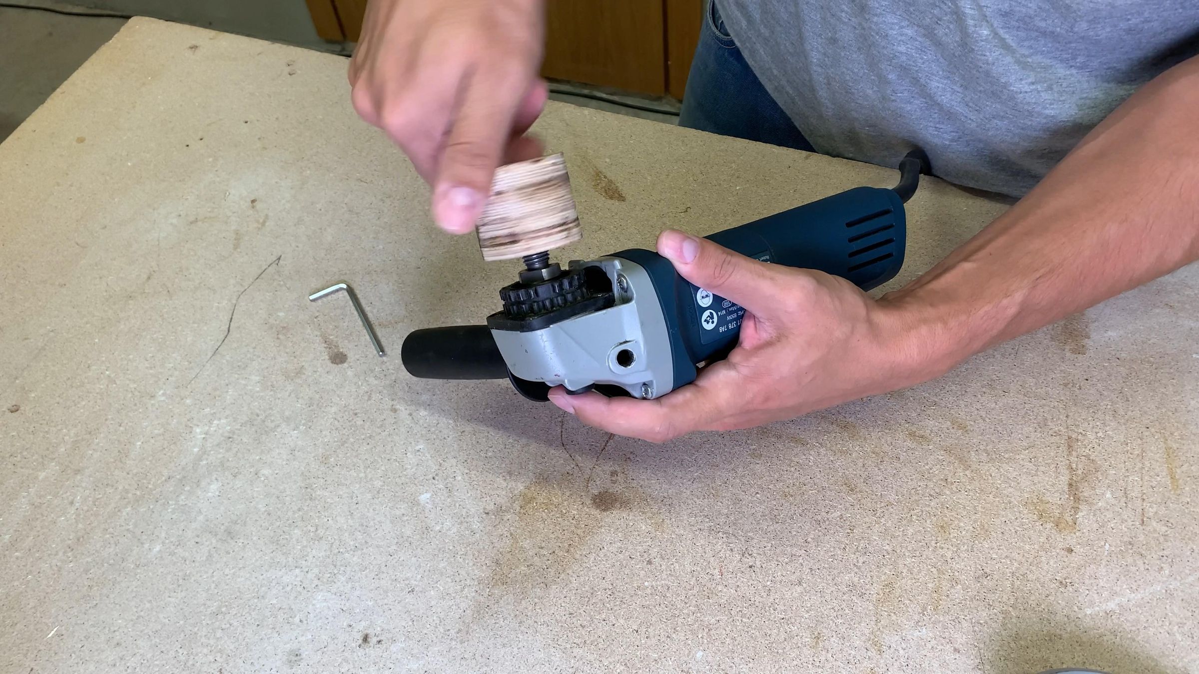 A Power File From an Angle Grinder : 15 Steps (with Pictures ...