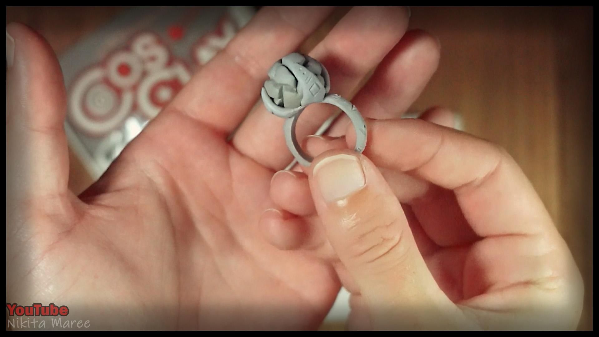 How to Sculpt a Hextech Crystal Ring Out of Polymer Clay. : 6 Steps ...