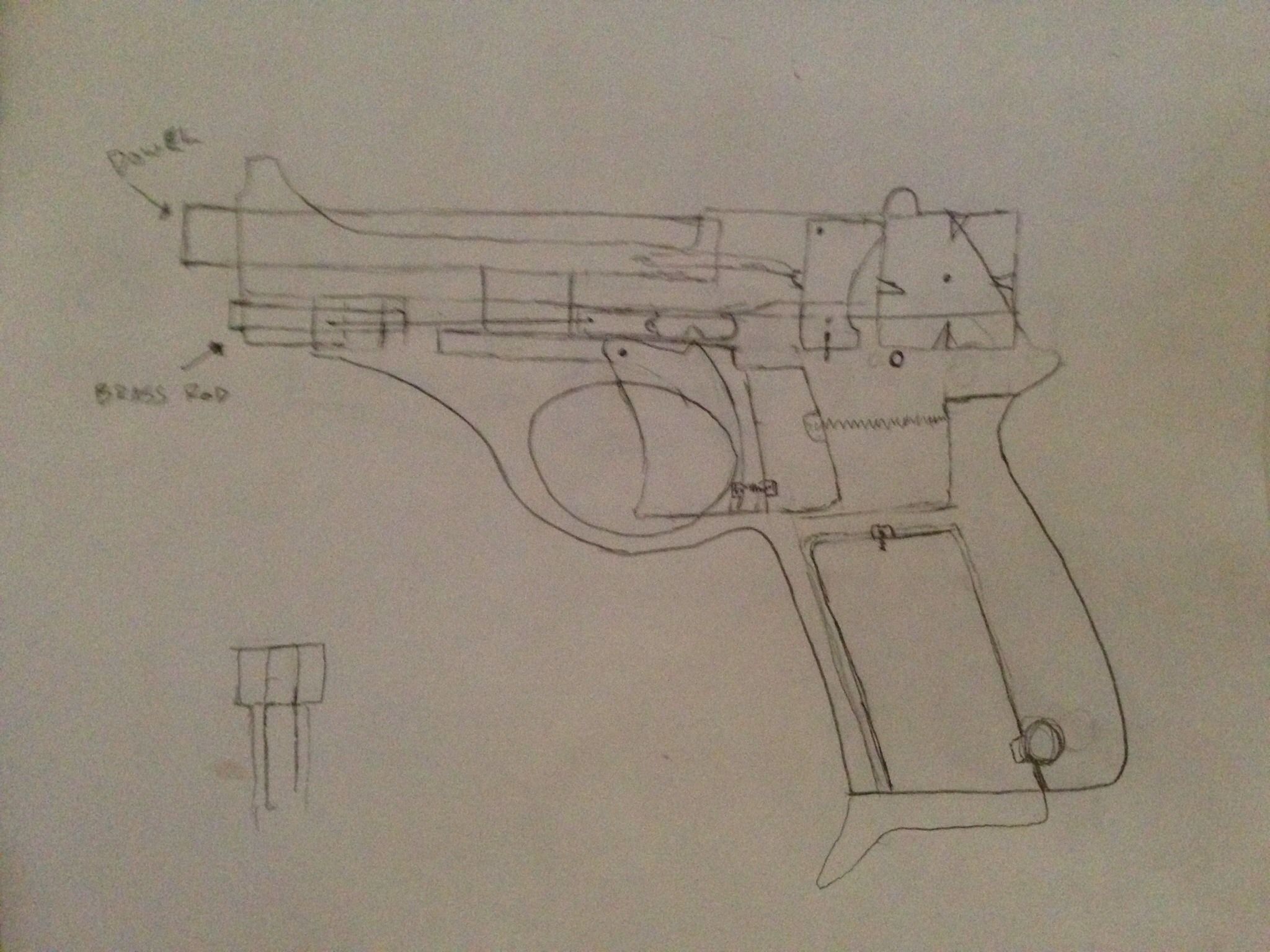 Wooden Rubber Band Gun : 7 Steps (with Pictures) - Instructables