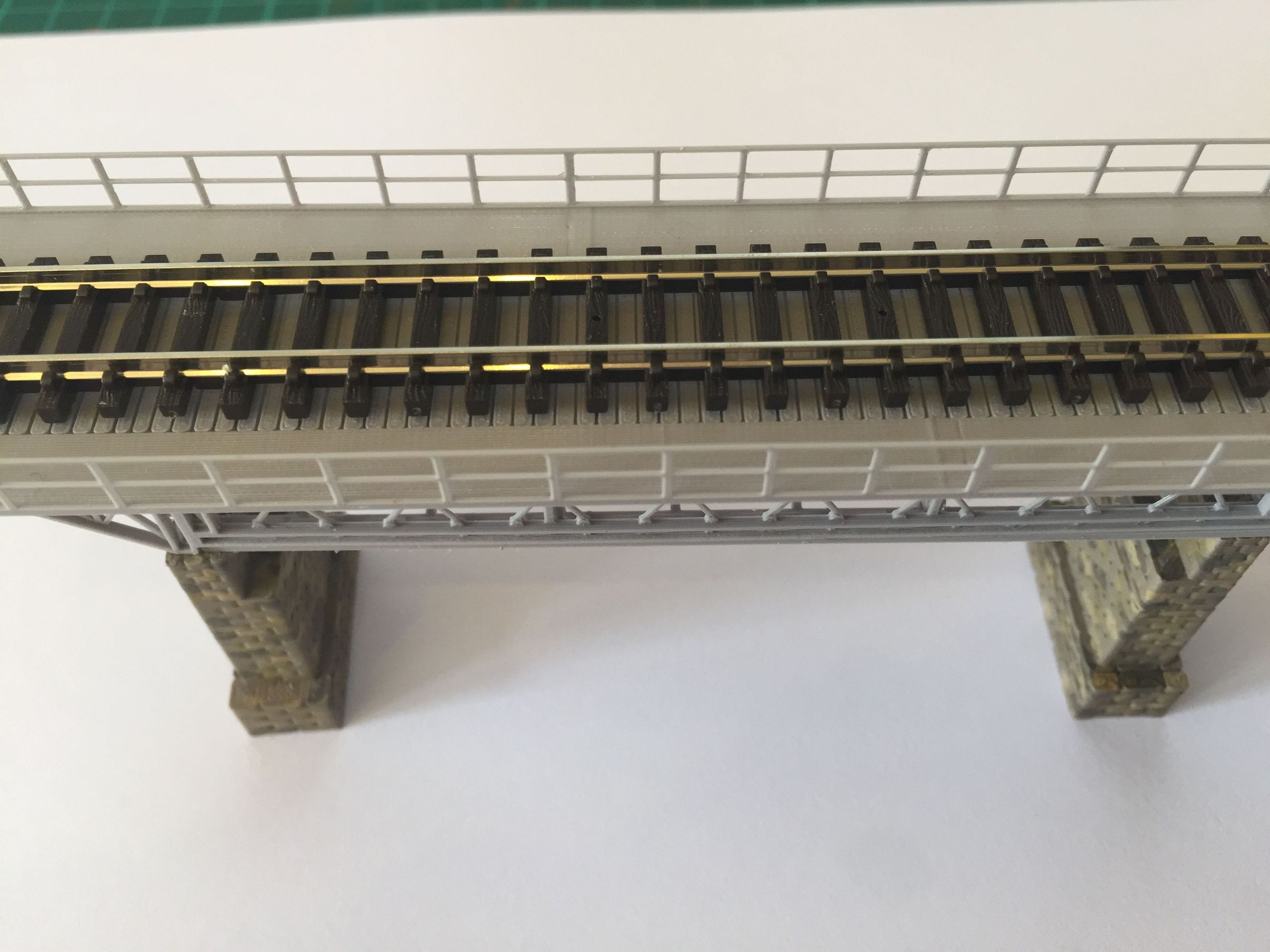 Building a 1:160 (N) Scale Model of a Truss Railroad Bridge : 6 Steps ...