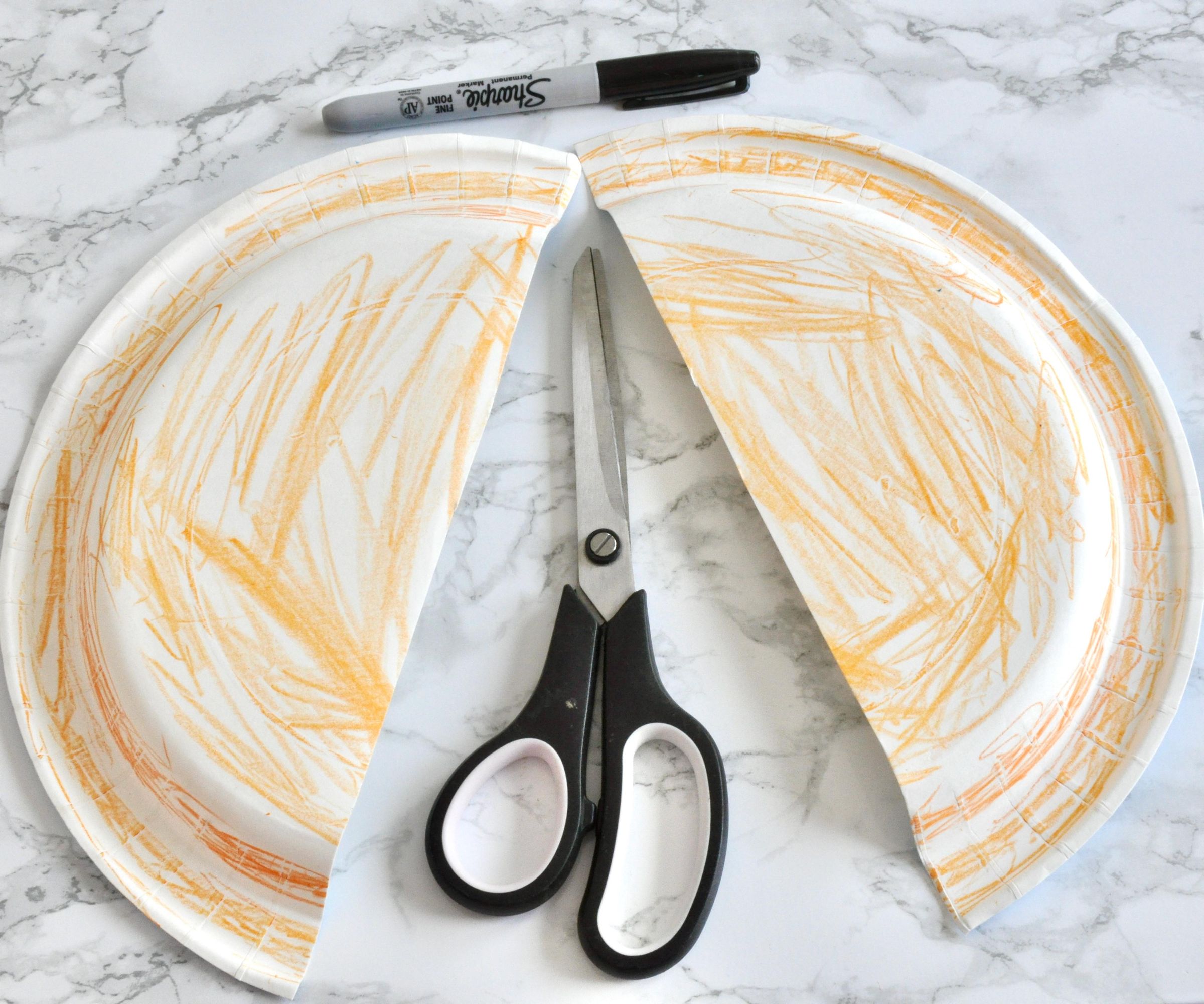 Paper Plate Fractions - Math Manipulative : 8 Steps (with Pictures ...