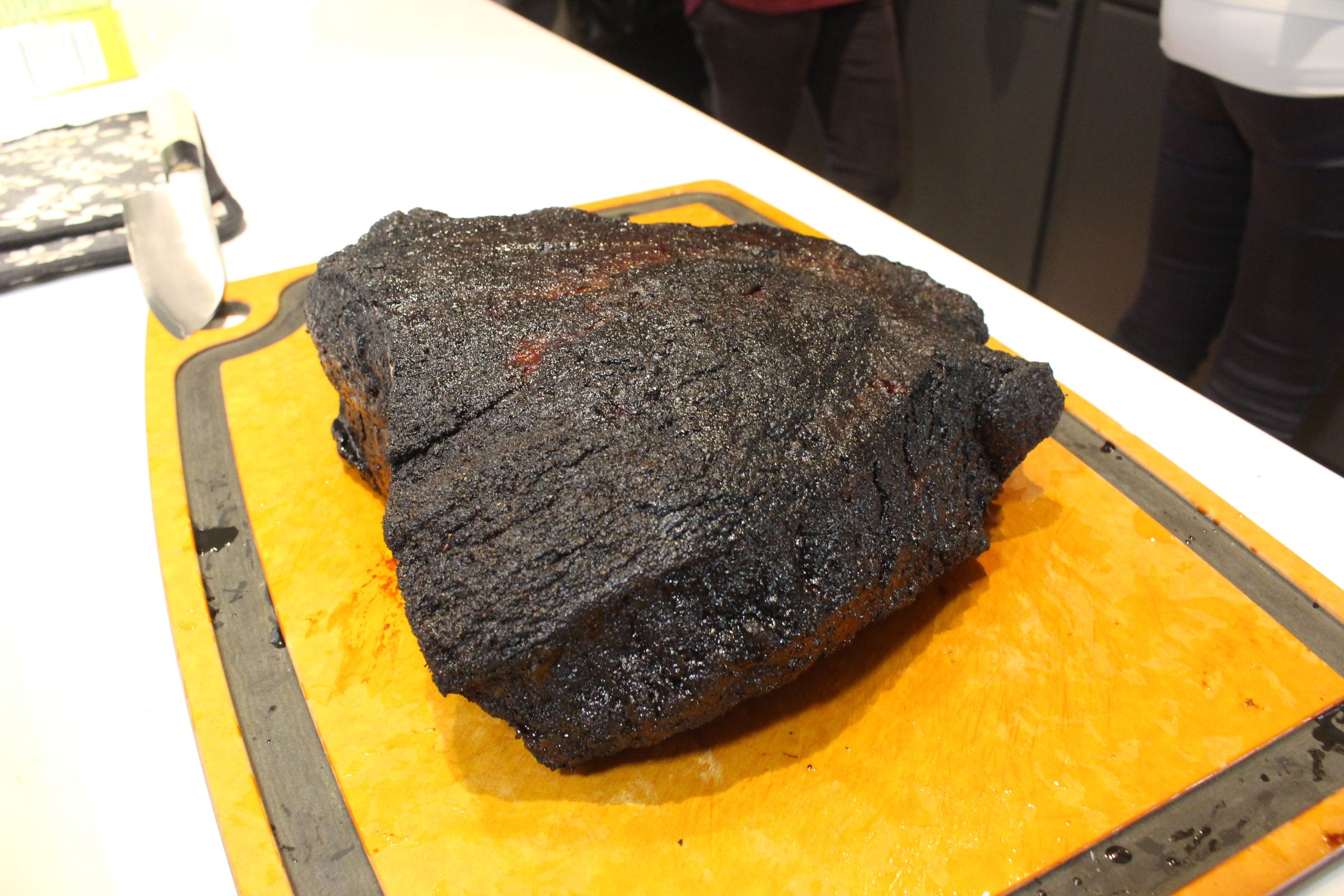 How to Smoke Beef Brisket With Wood : 6 Steps (with Pictures ...