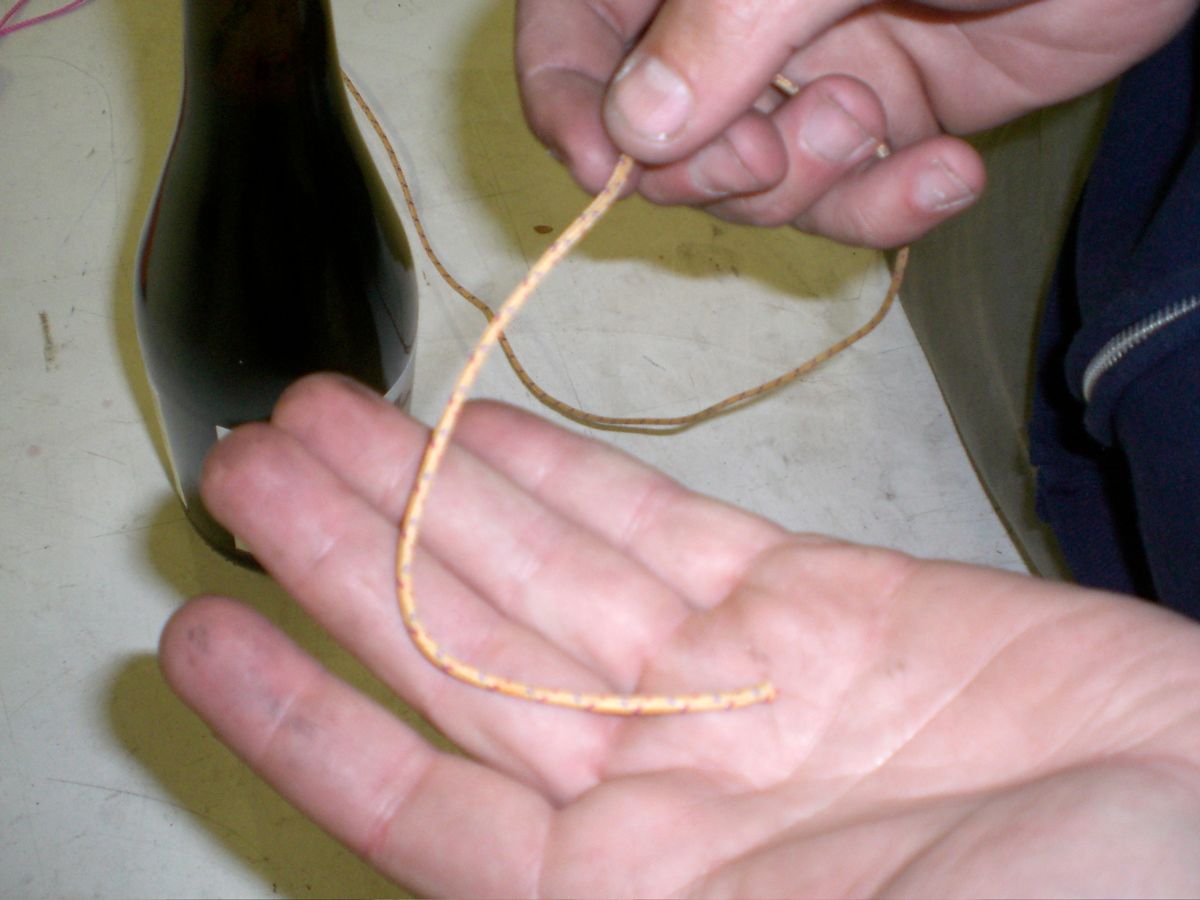 Open a Bottle of Wine With a Piece of String. : 7 Steps (with Pictures ...