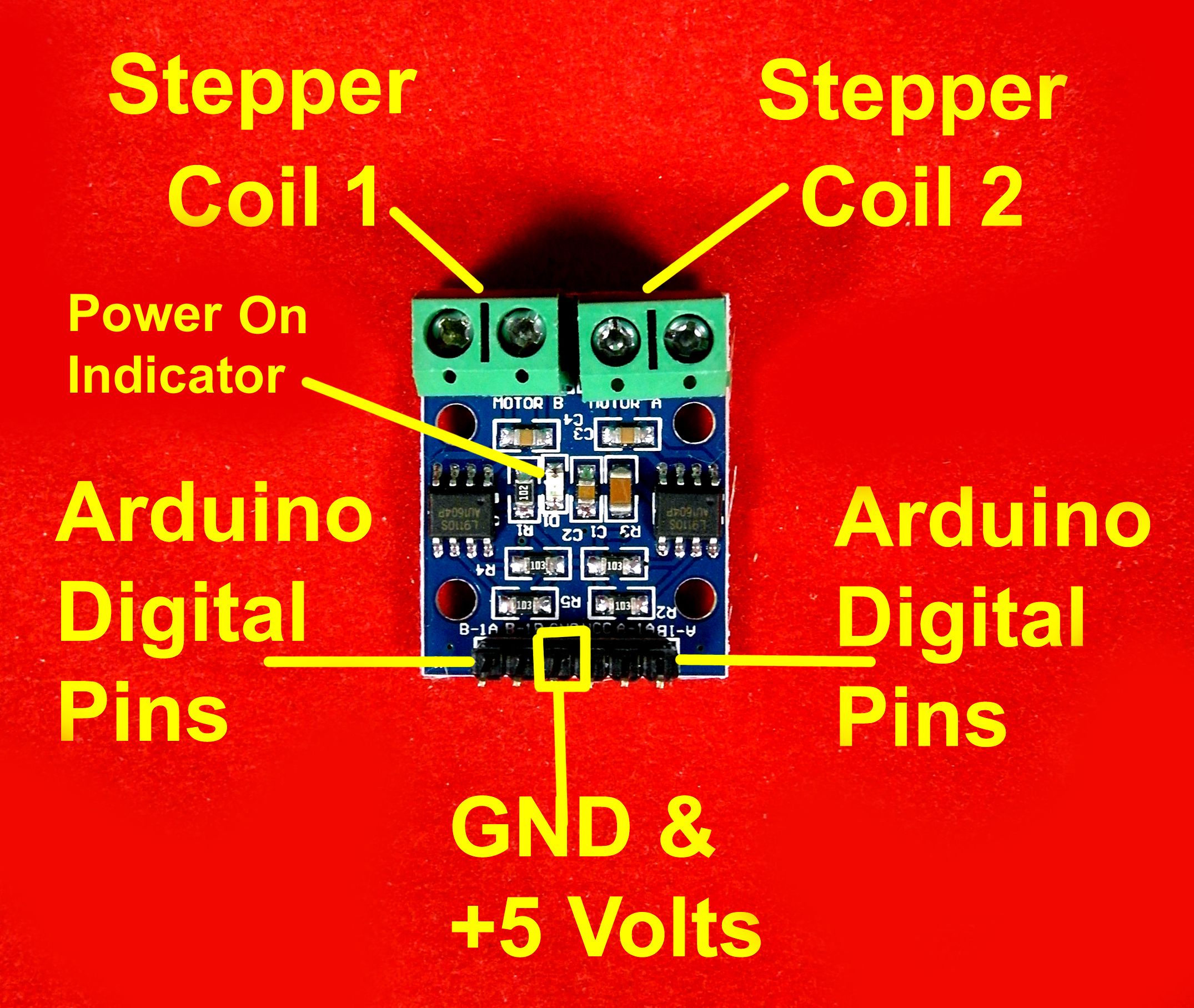 Arduino Stepper Drivers-1/2 : 8 Steps (with Pictures) - Instructables