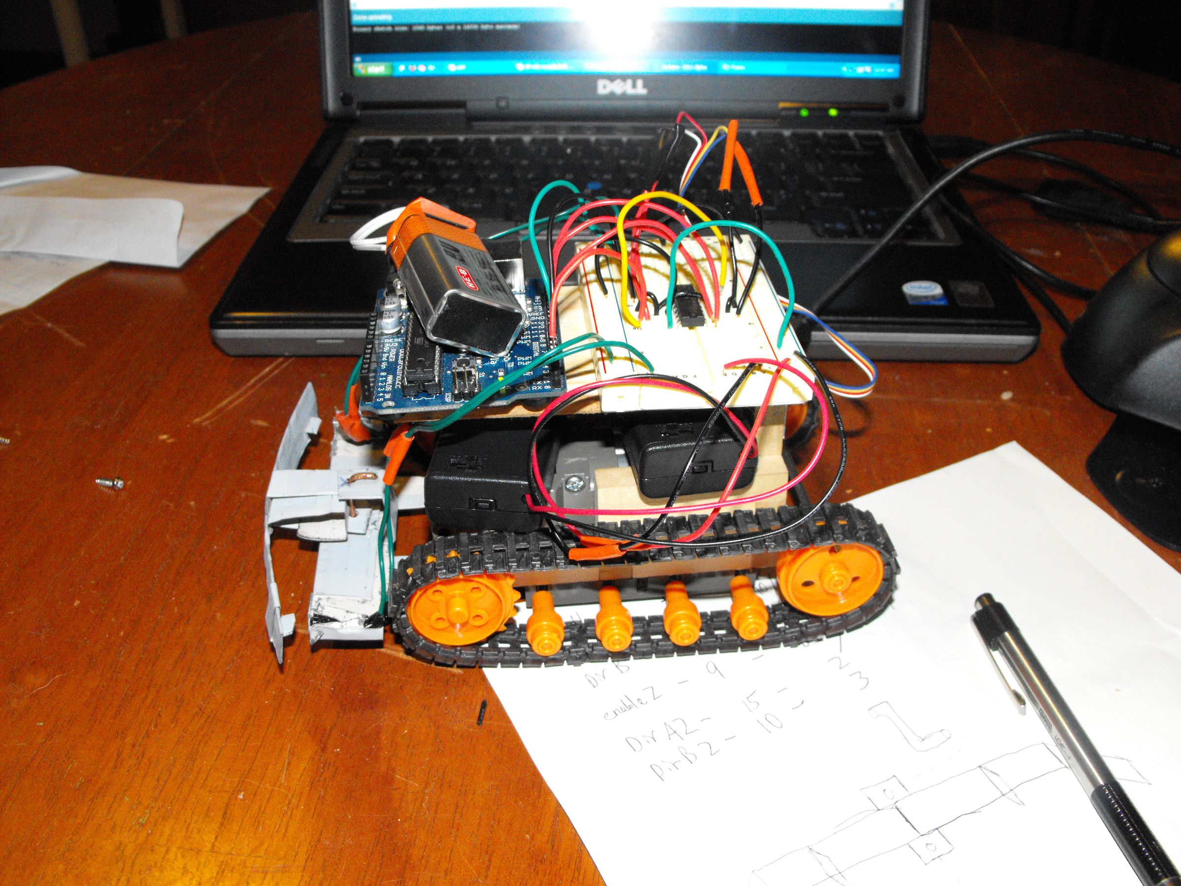 Ard-e: the Robot With an Arduino As a Brain : 9 Steps - Instructables