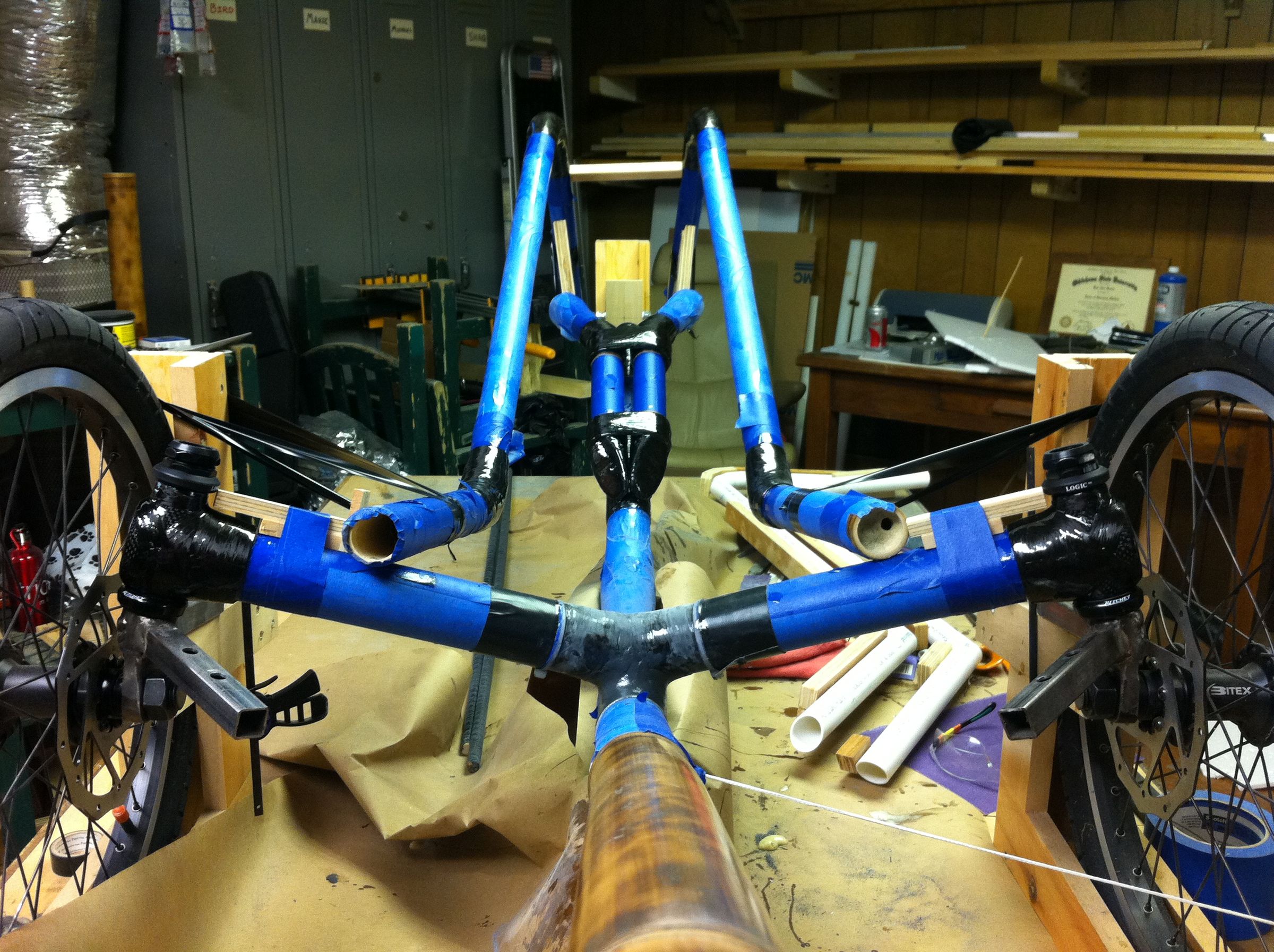 Building a Recumbent Bamboo Trike Frame : 23 Steps (with Pictures ...