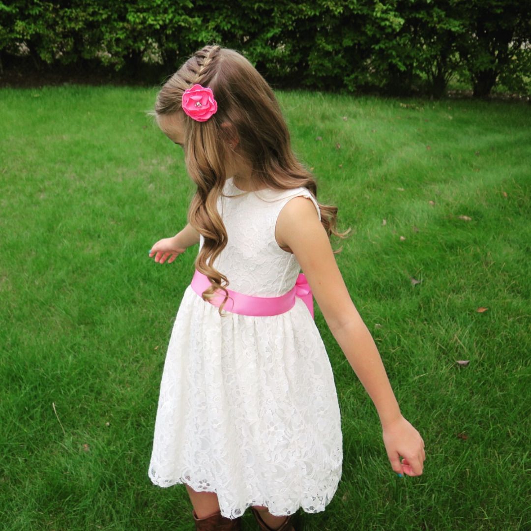 Easy DIY Flower Girl Dress : 6 Steps (with Pictures) - Instructables