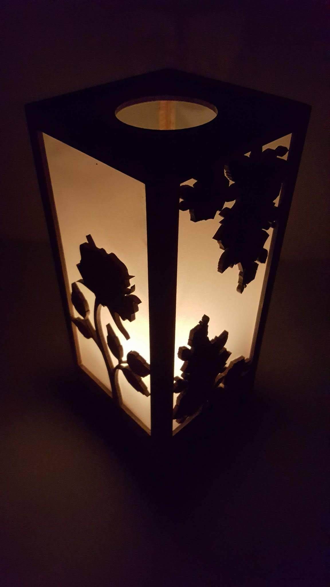 Laser Cut Candle Lamps : 6 Steps - Instructables