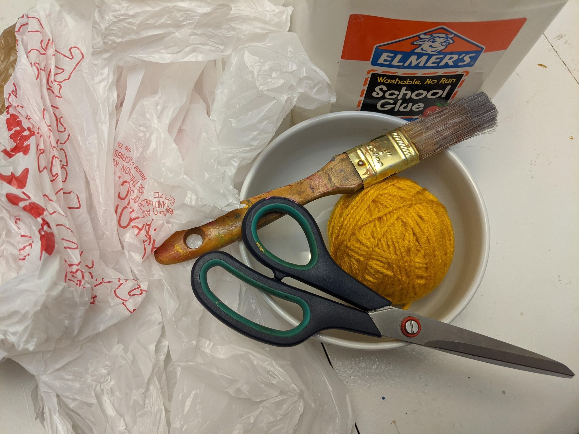Plastic Bag String Bowl : 11 Steps (with Pictures) - Instructables