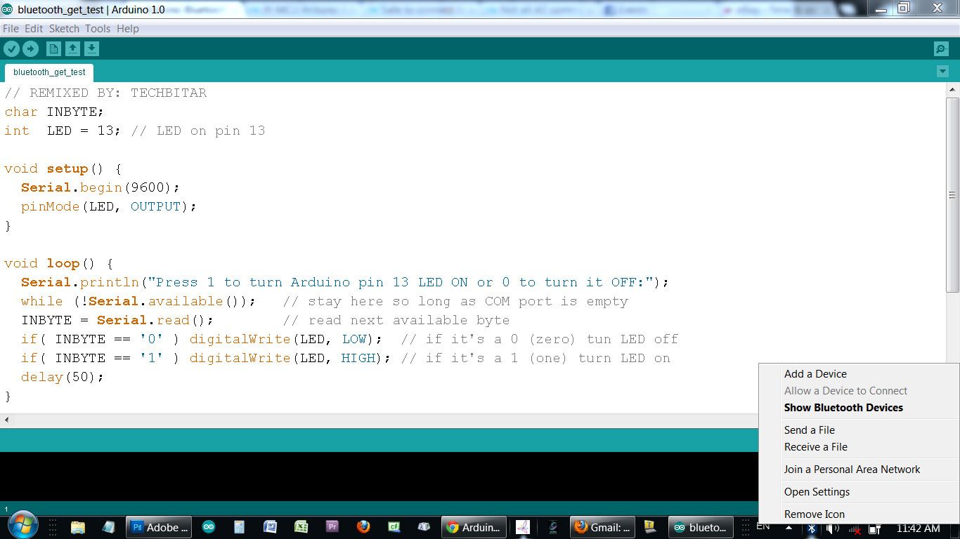 Cheap 2-Way Bluetooth Connection Between Arduino and PC : 5 Steps (with ...