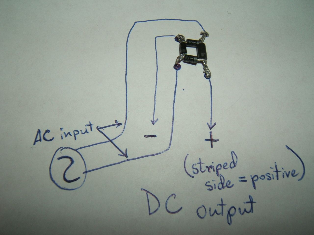 AC to DC Converter=diode Bridge : 3 Steps - Instructables