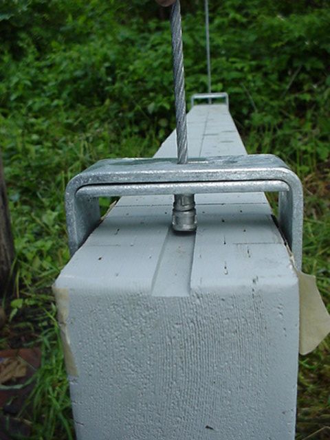 Building a Small Cable Suspension Bridge - the Basics Plus a Video Demo ...