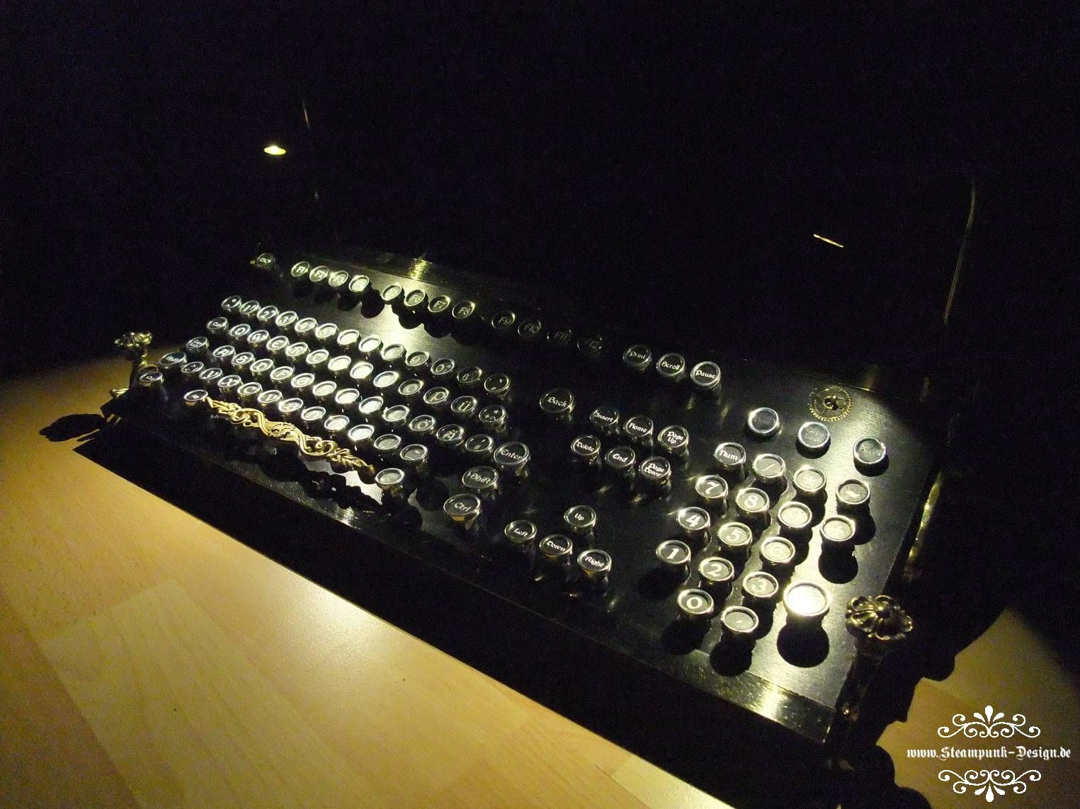 Most Detailed Steampunk Keyboard Instruction : 11 Steps (with Pictures ...