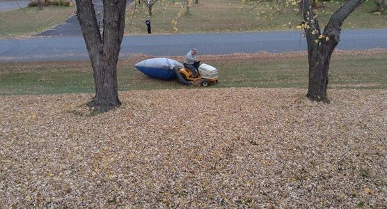Tarp Leaf Bagging System : 5 Steps (with Pictures) - Instructables