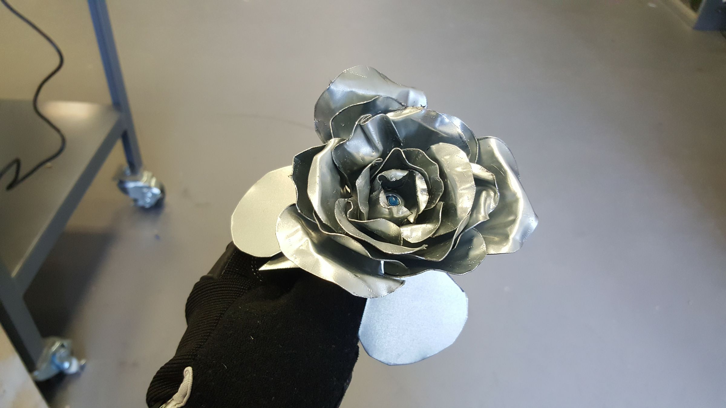 Home Improvement Store: Metal Rose : 14 Steps (with Pictures ...
