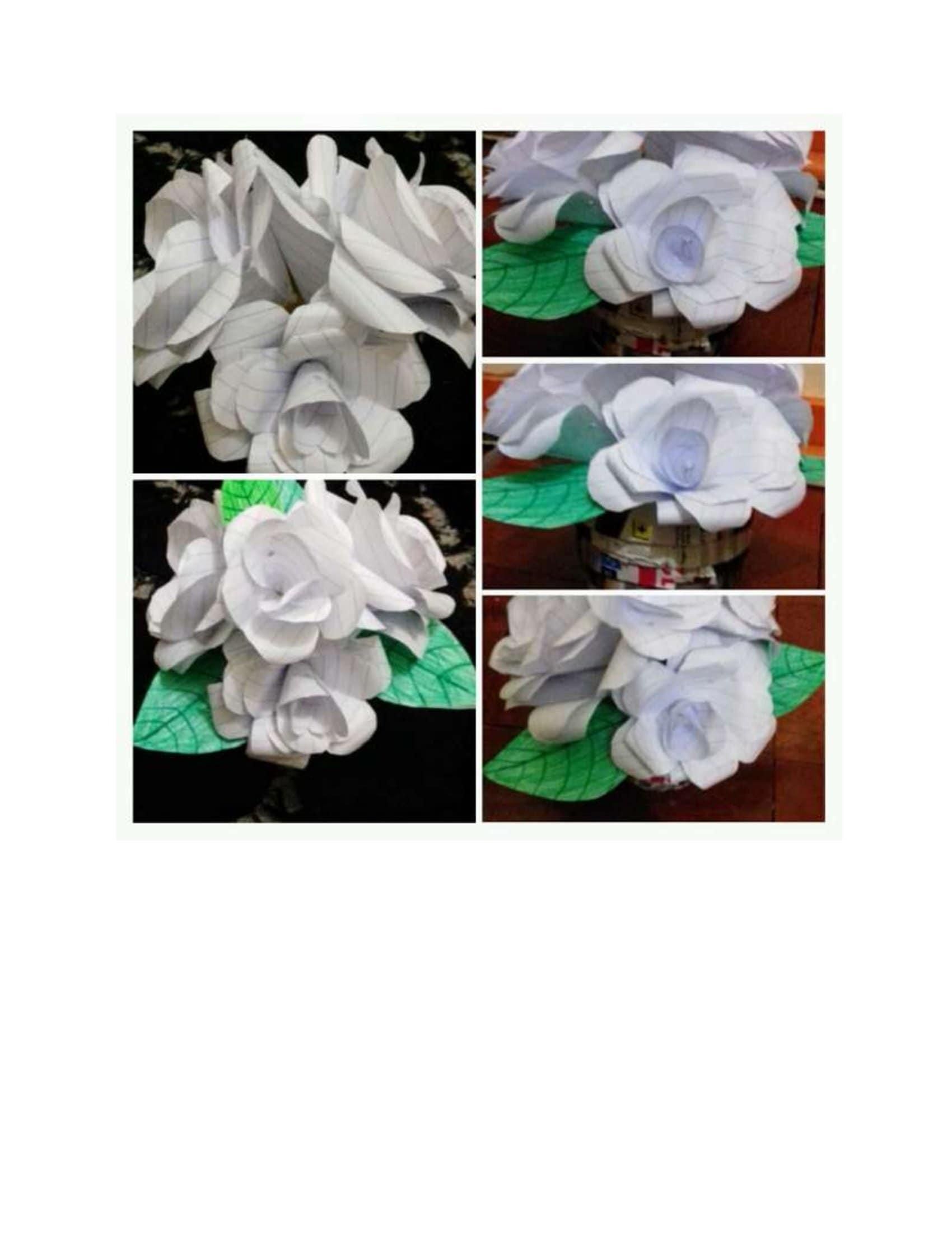 How to Make Real Looking Paper Roses : 7 Steps (with Pictures ...