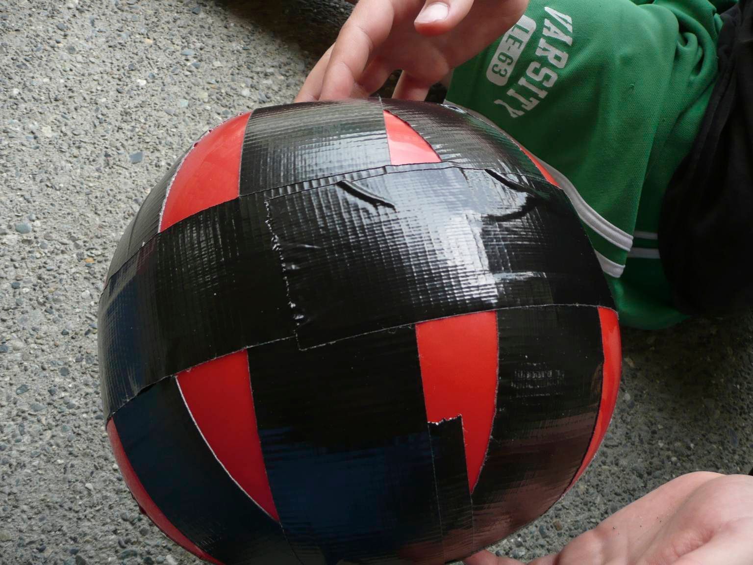Duct Tape and Balloon Ball : 9 Steps - Instructables