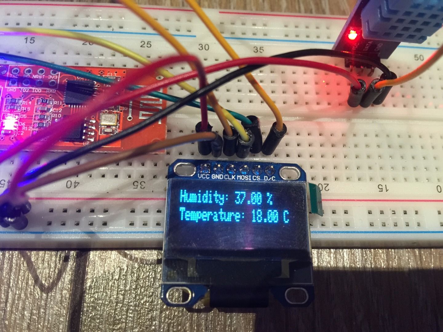 Arduino Nano With DHT Sensor & OLED : 6 Steps - Instructables