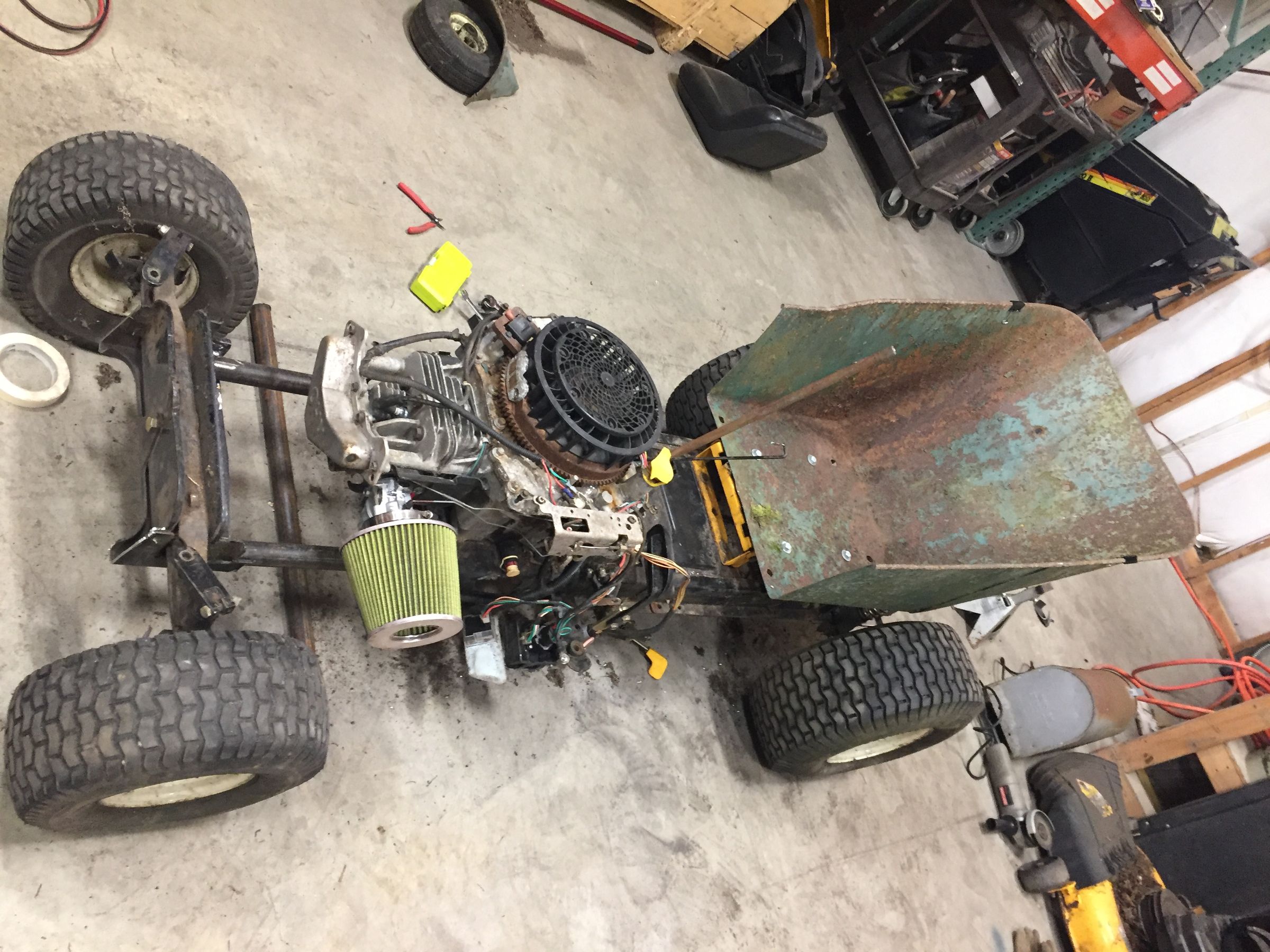 Rat Rod Mower Kart : 10 Steps (with Pictures) - Instructables