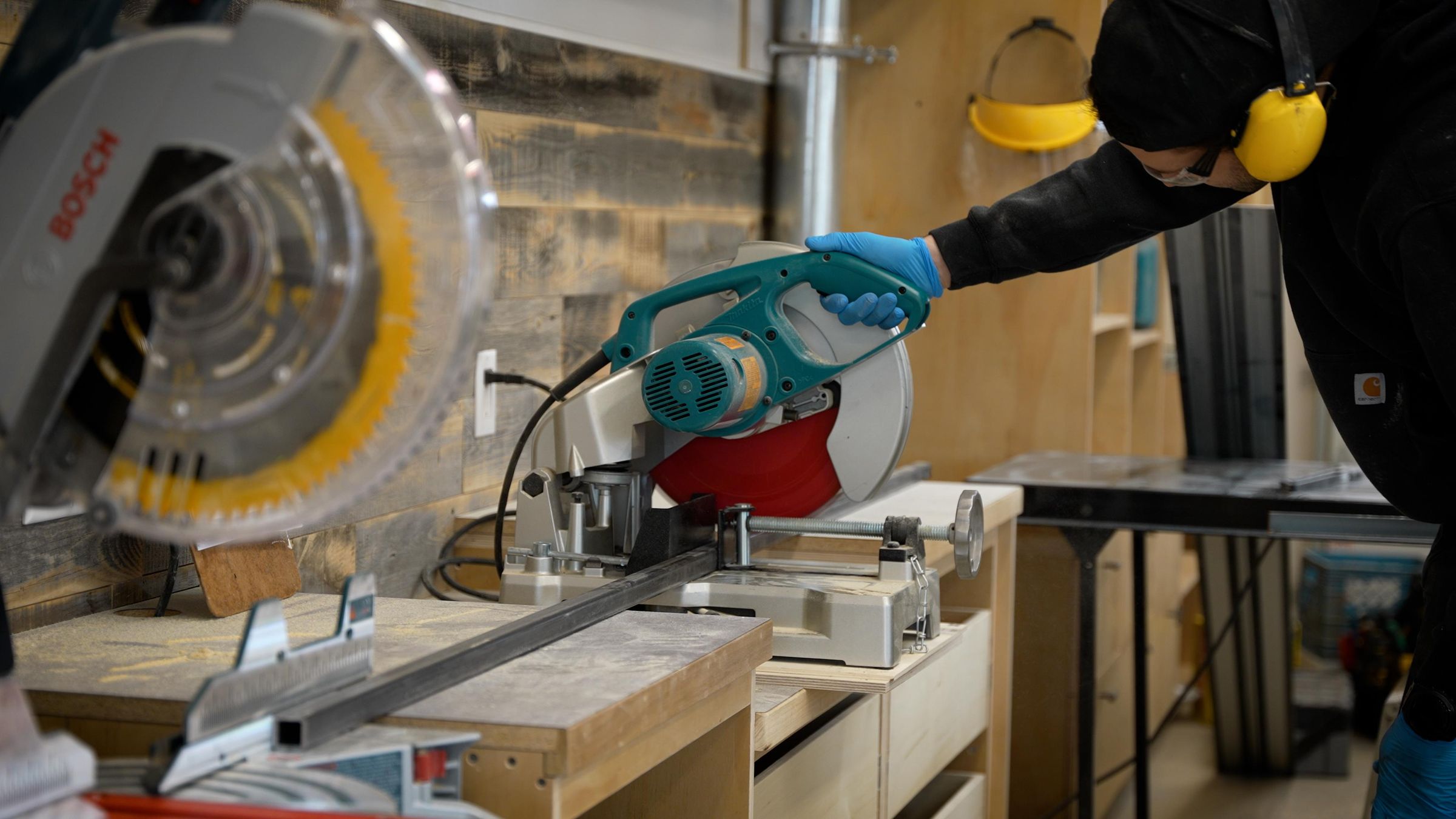 The Solid Wood Herringbone Pattern Table V2.0 : 19 Steps (with Pictures ...