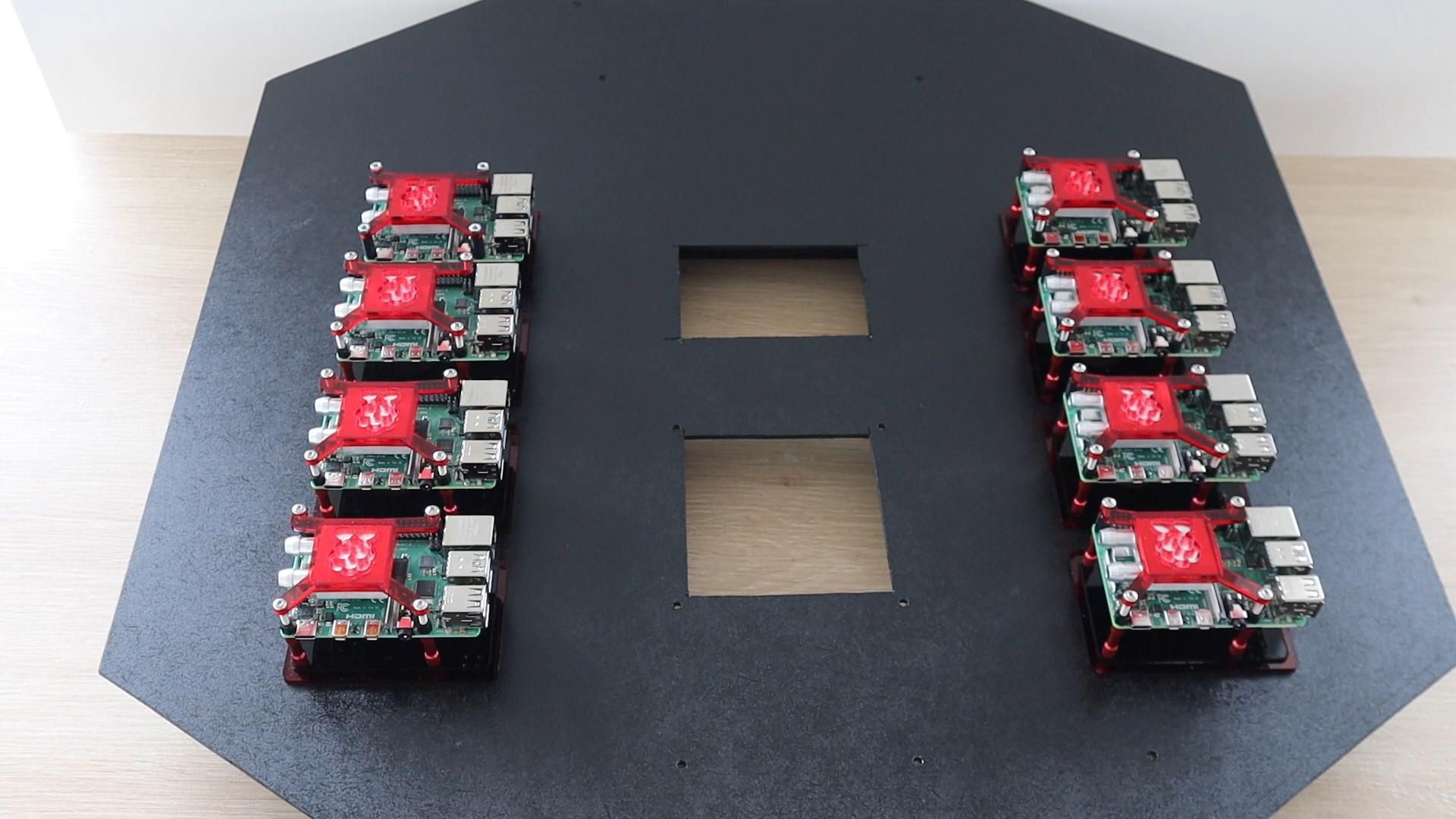 Water-Cooled Raspberry Pi 4 Cluster : 14 Steps (with Pictures ...