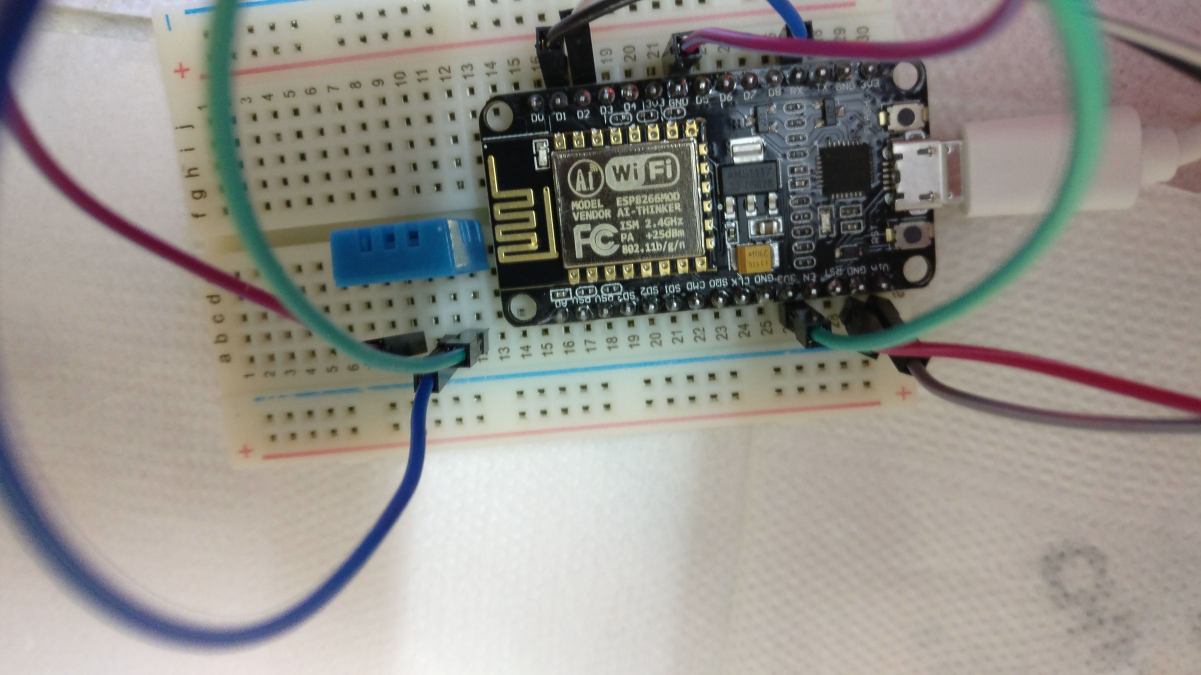 ESP8266 Weather Server With LCD Display : 4 Steps (with Pictures ...