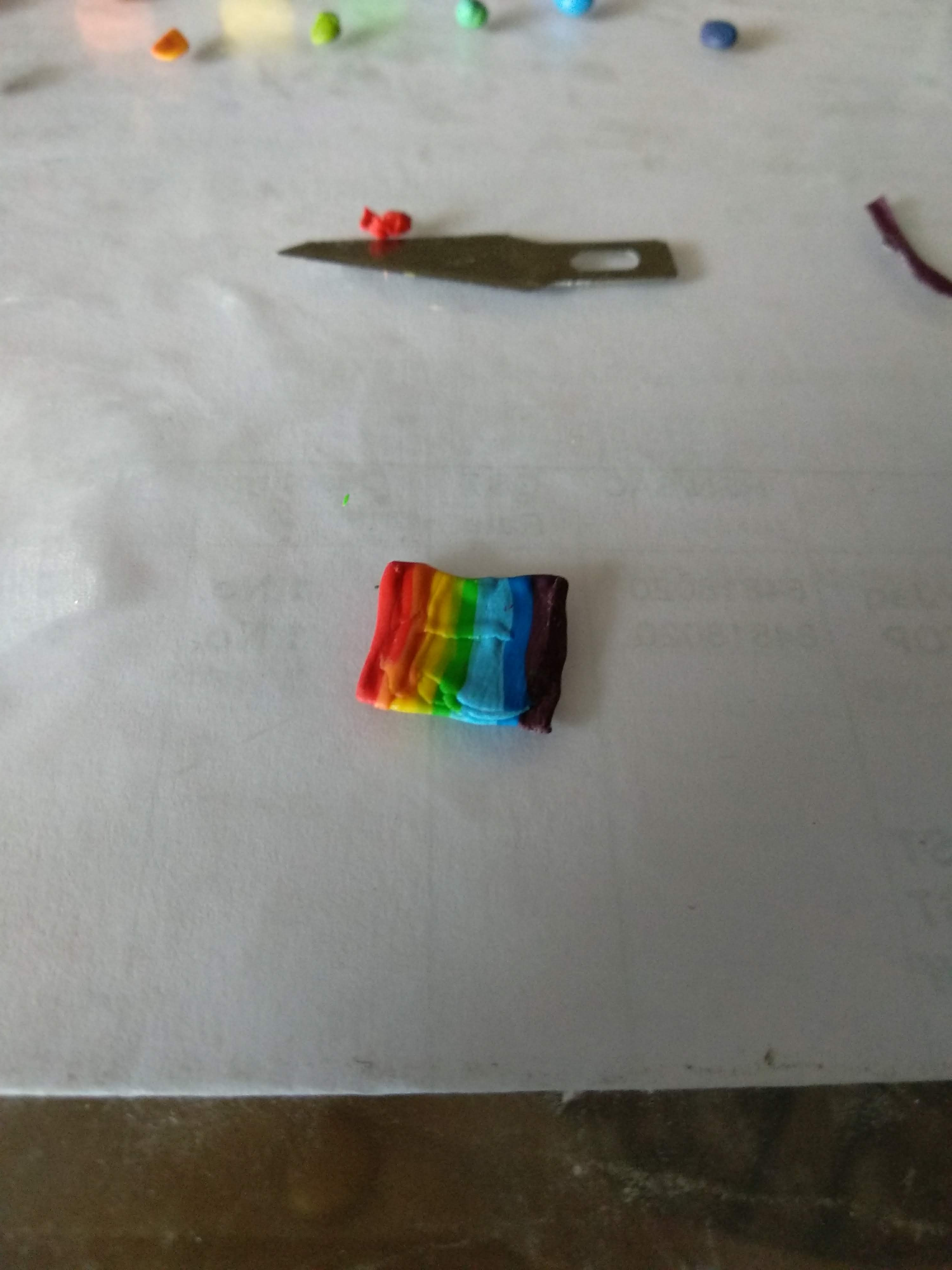 Polymer Clay Rainbow Gradient! : 4 Steps (with Pictures) - Instructables