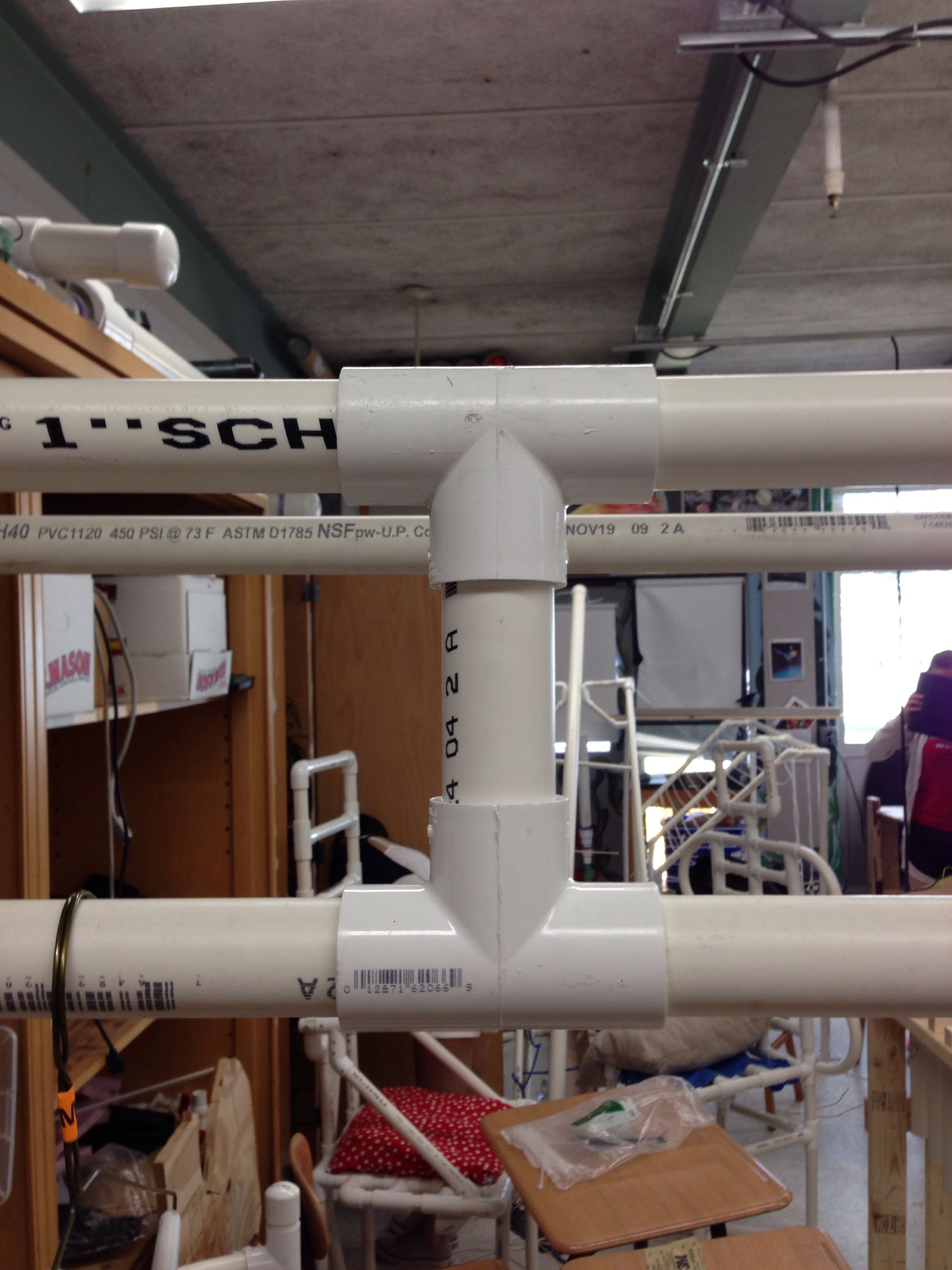 How to Make a Closet Organizer Out of PVC : 8 Steps (with Pictures ...