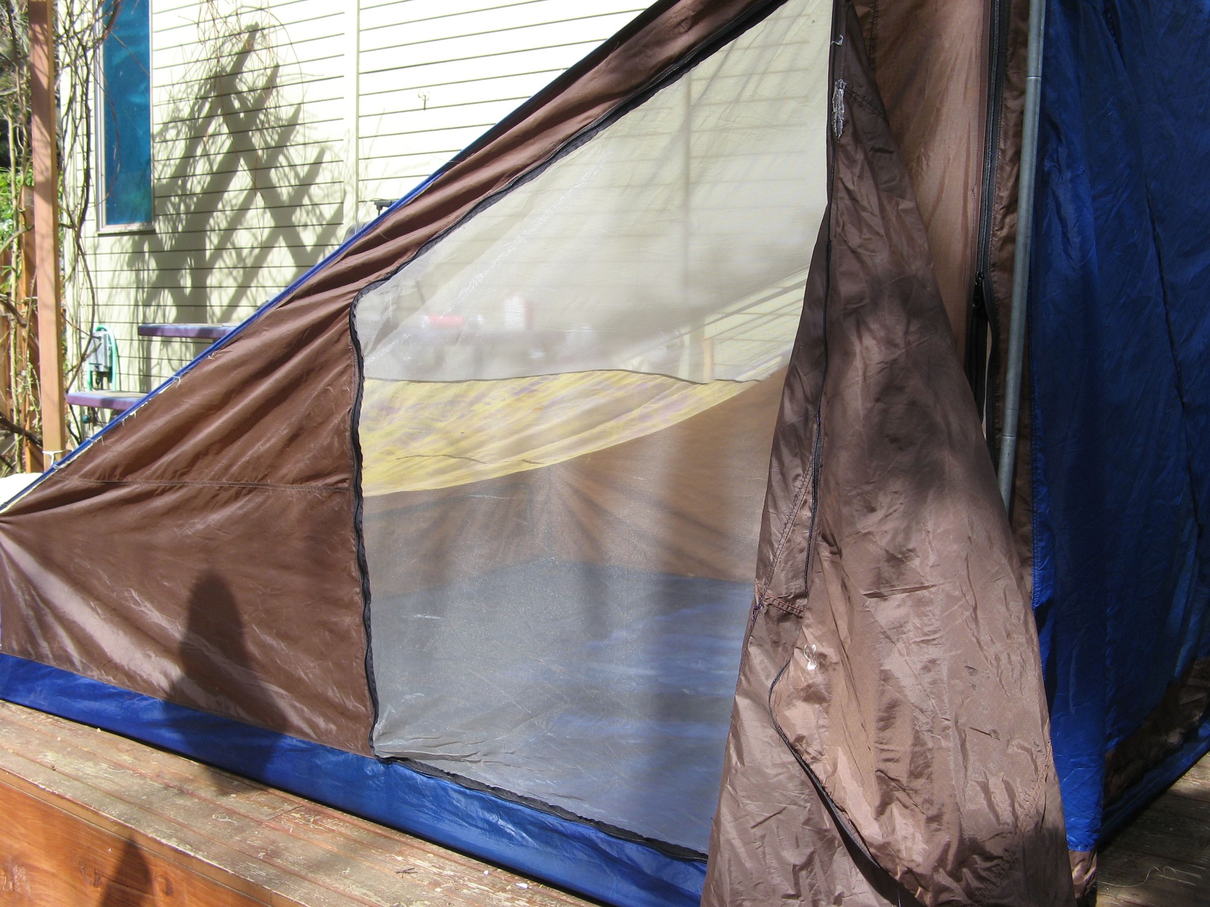 The Near-Perfect Tent: Design and Build a Recycled Tent : 15 Steps ...