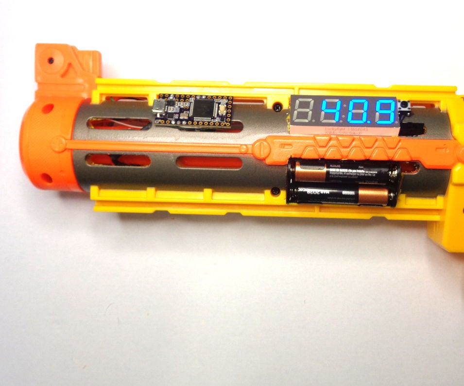 Arduino for Nerf: Ballistic Chronograph : 10 Steps (with Pictures) - Instructables